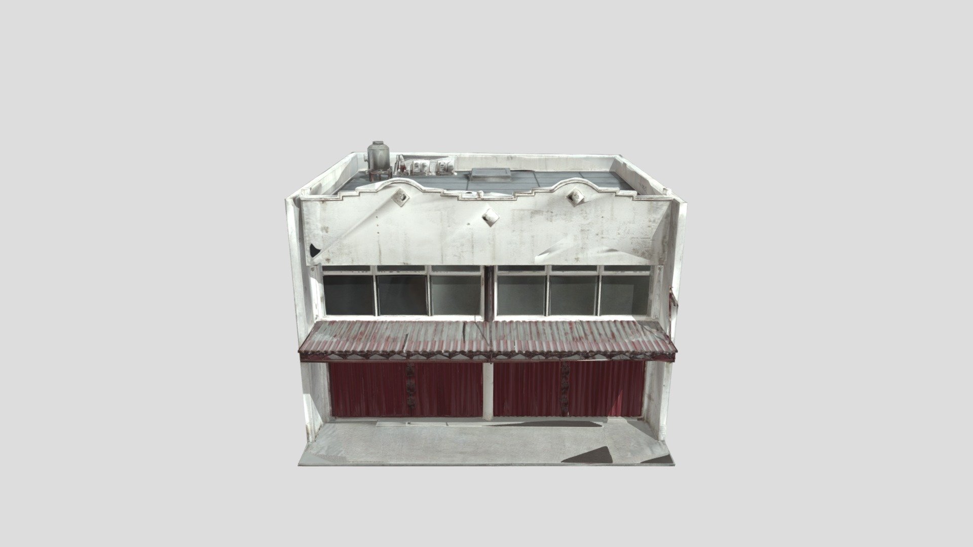 Storefront_House_01 - 3D model by syam.x01 [a212af5] - Sketchfab