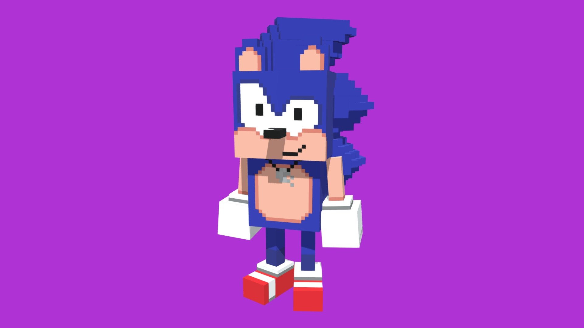 Underground Sonic - 3D model by Nico.Arts (@sgznick) [a215346] - Sketchfab