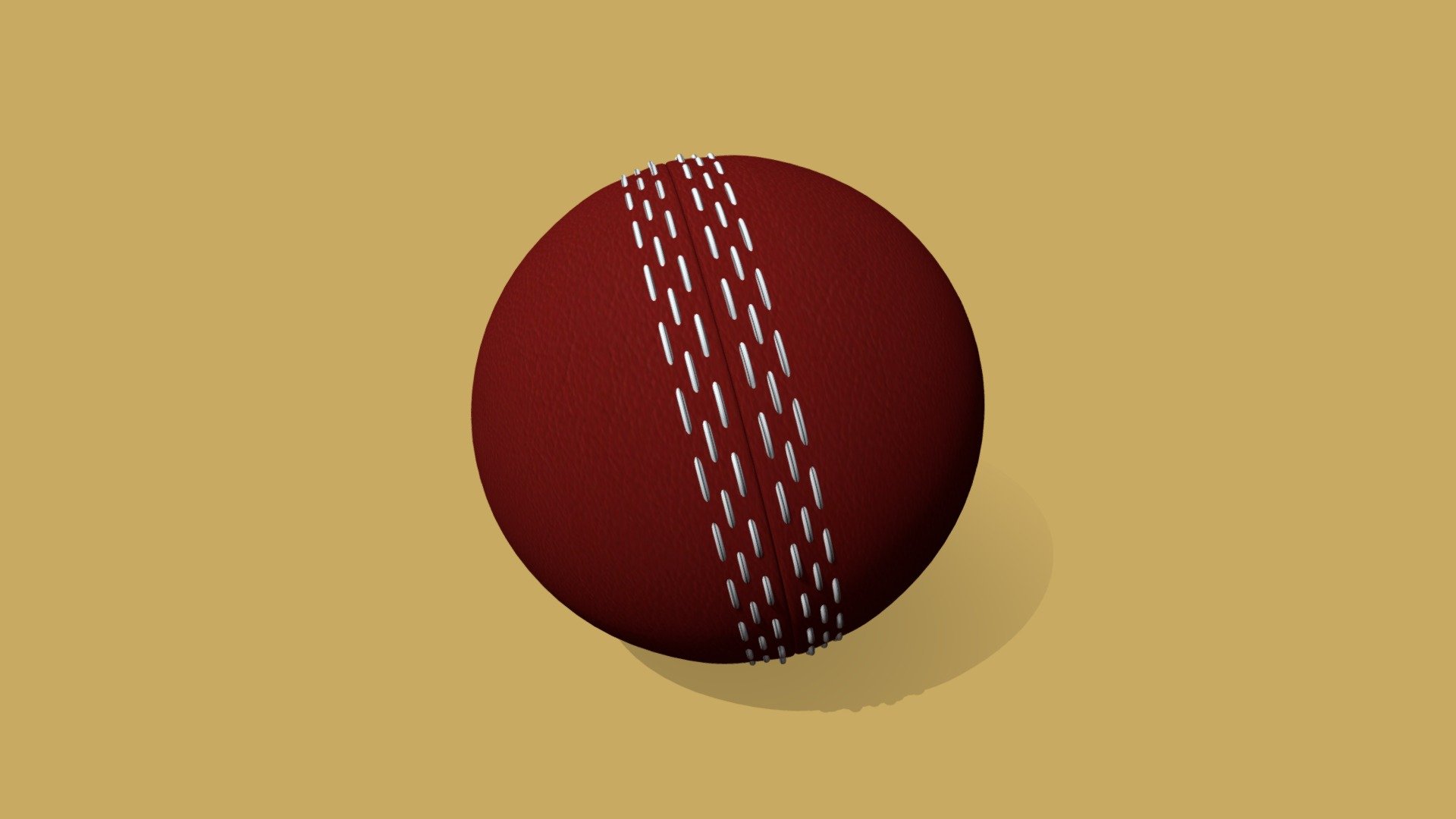 Leather Cricket Ball 3D - Download Free 3D model by Soubhagya Ranjan ...
