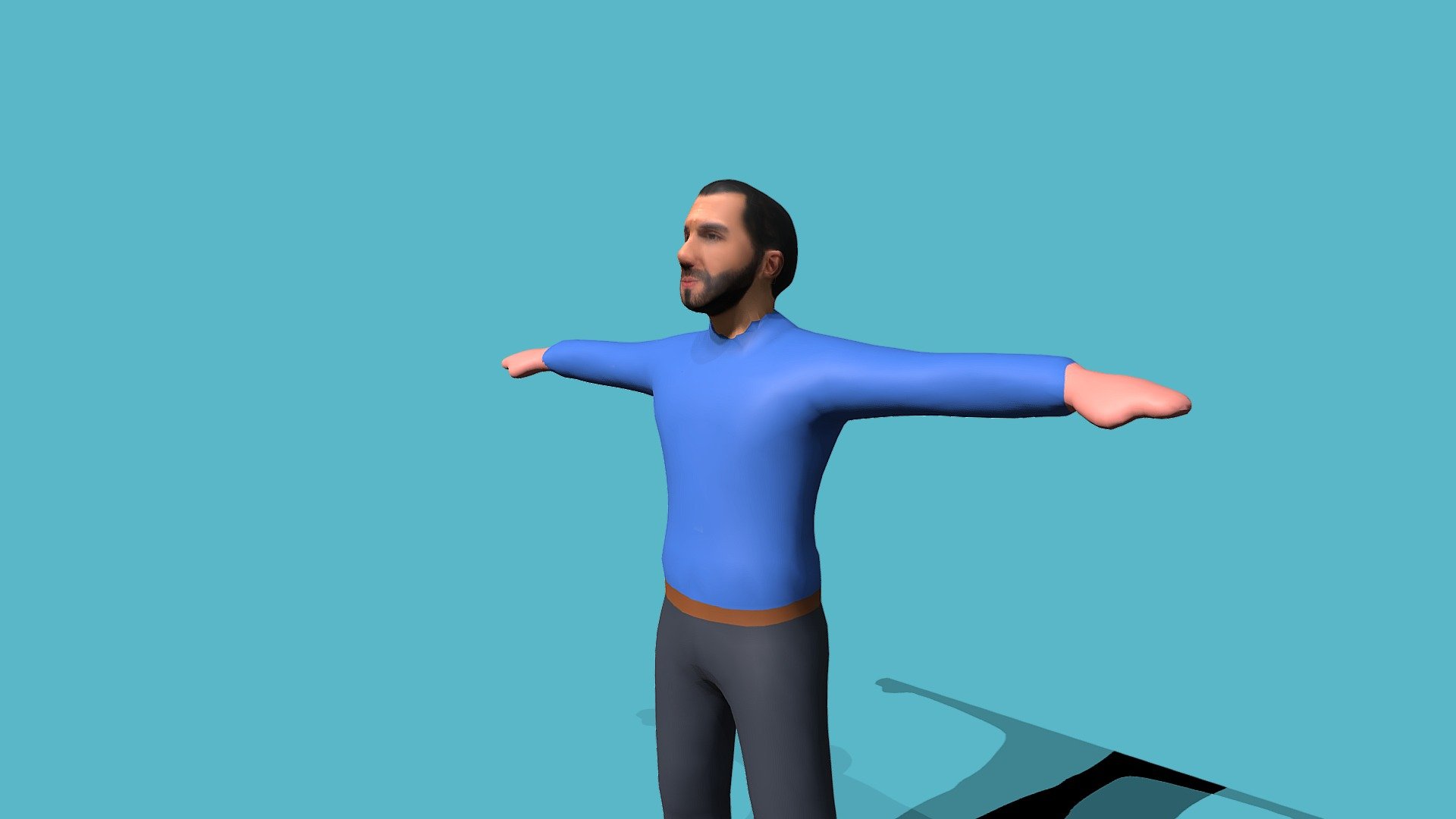 nayib bukele el salvador presidente - Buy Royalty Free 3D model by ...