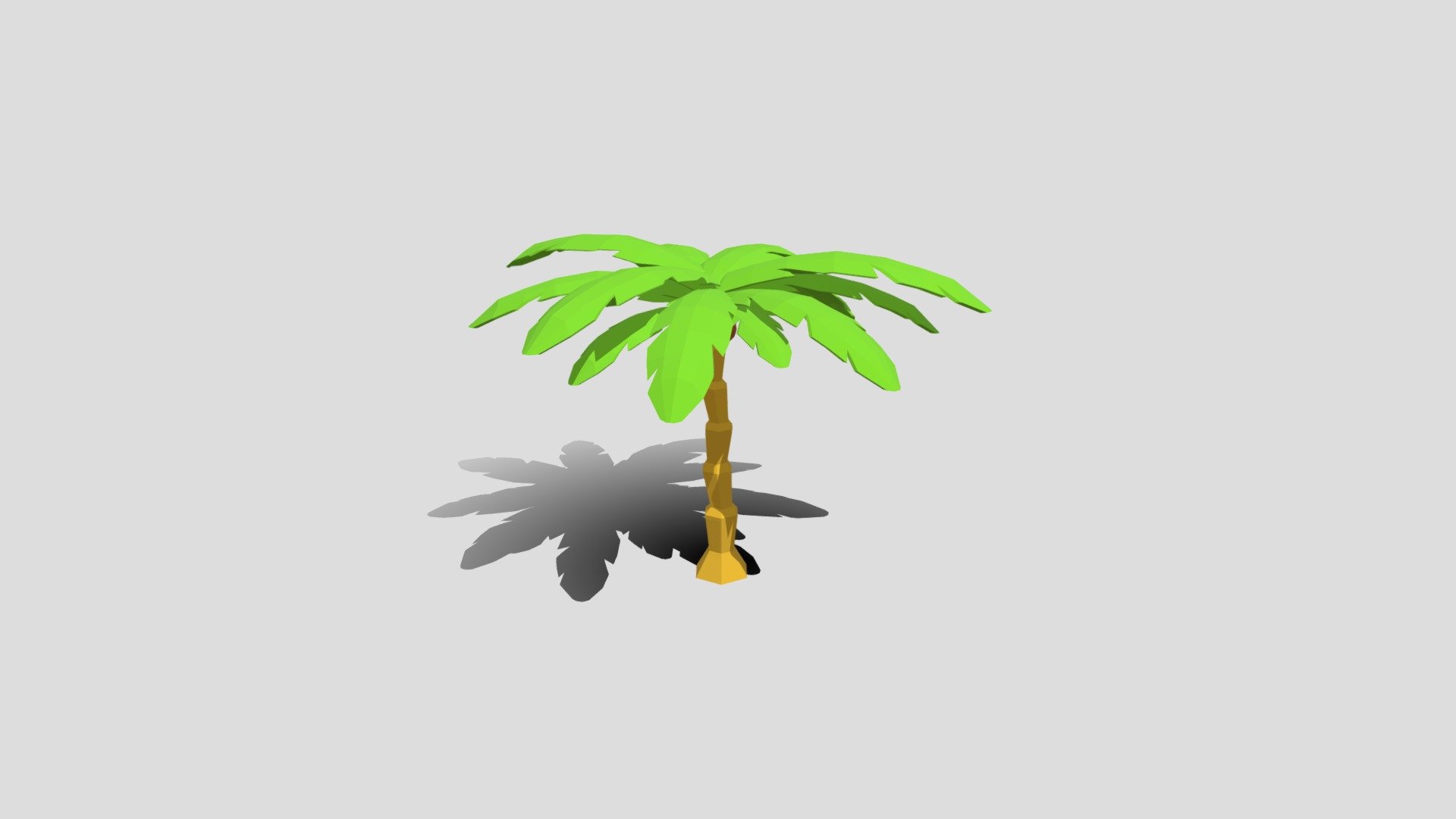 FREE LOW POLY PALM TREE - Download Free 3D model by juansan0 [a21772d ...