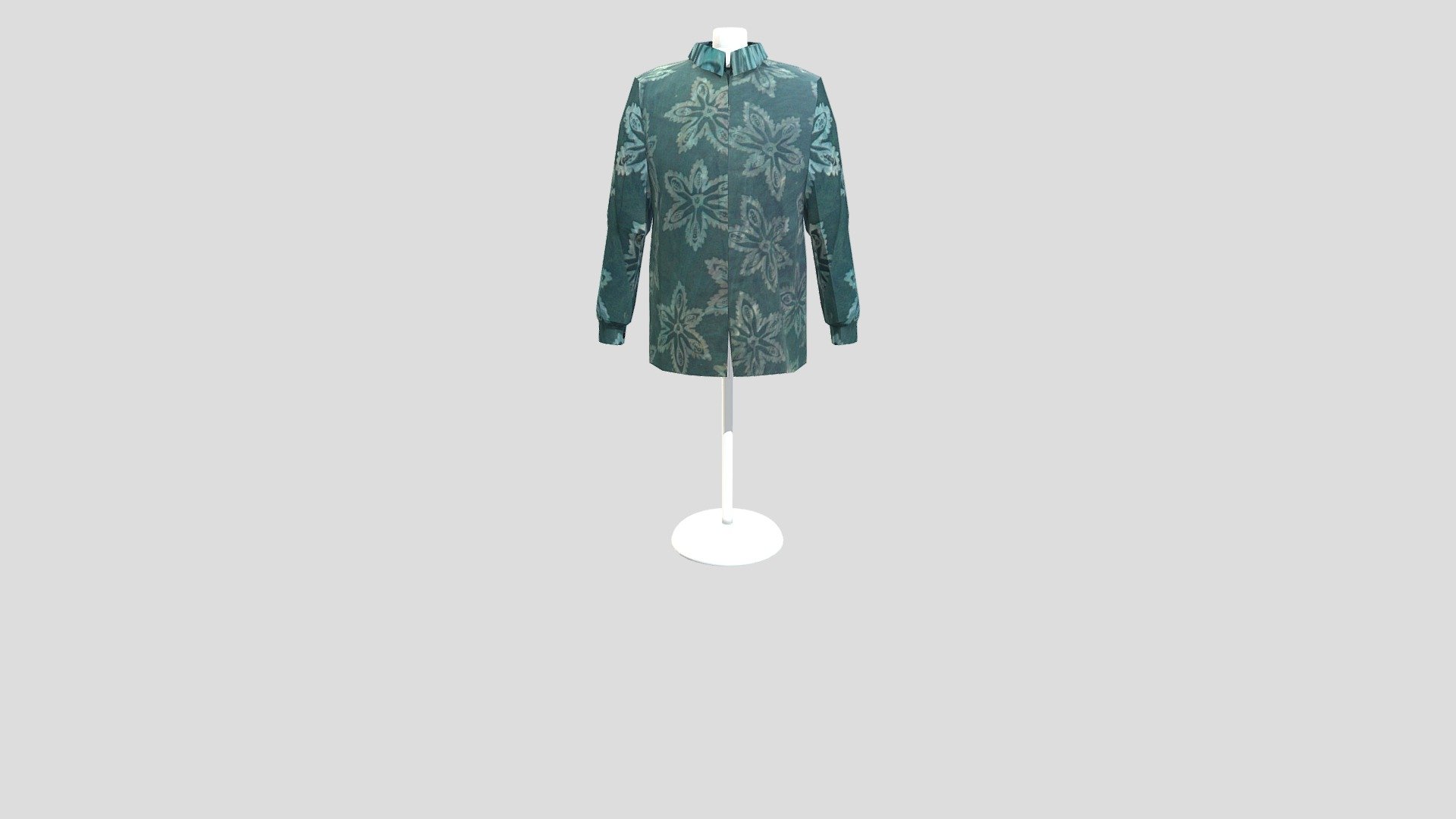 Kemaja Batik Lengan Panjang - Download Free 3D model by eeelabvisual ...