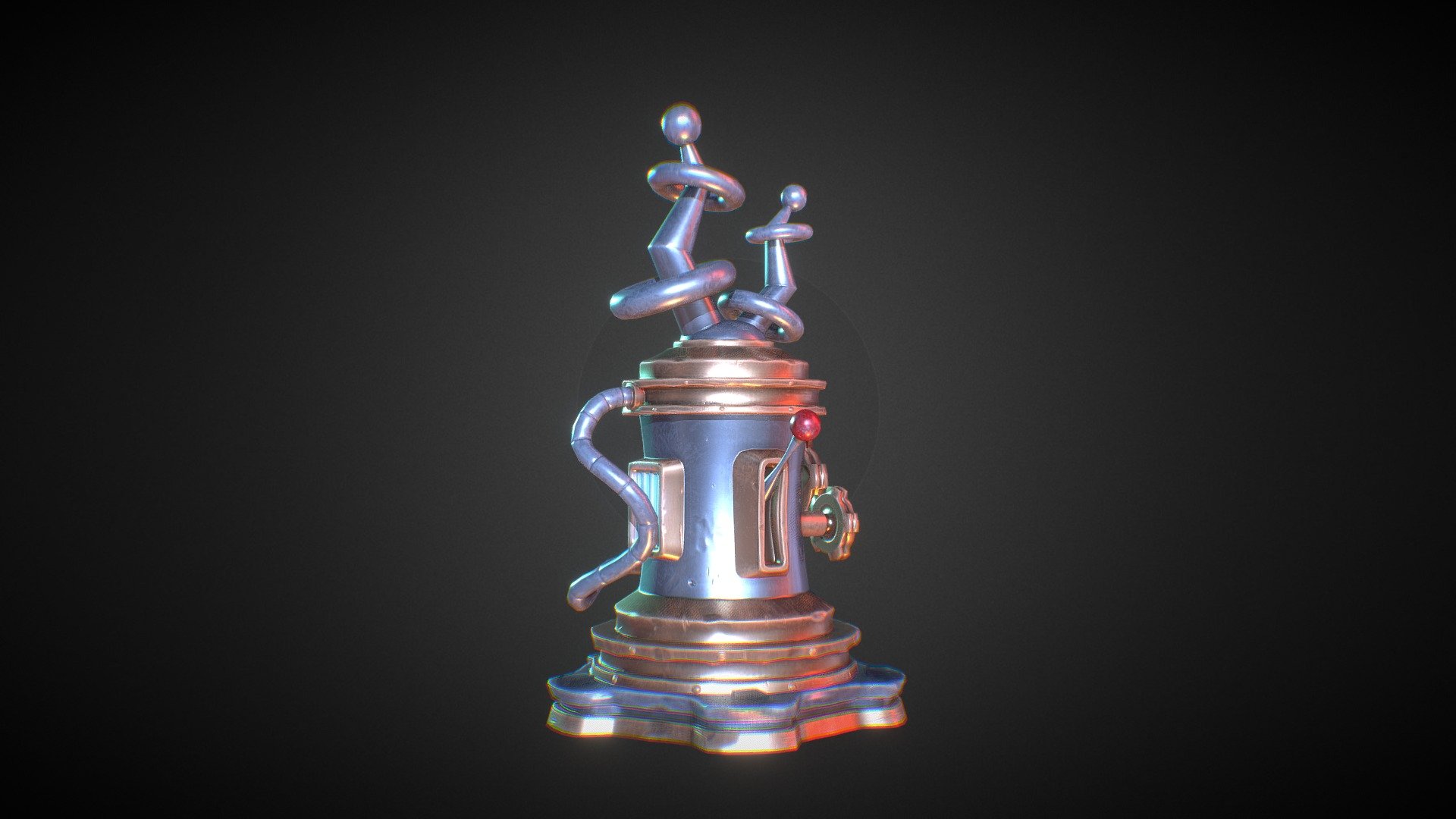 Dynamo Fulguro Generator - 3D model by Phyga [a217a5c] - Sketchfab