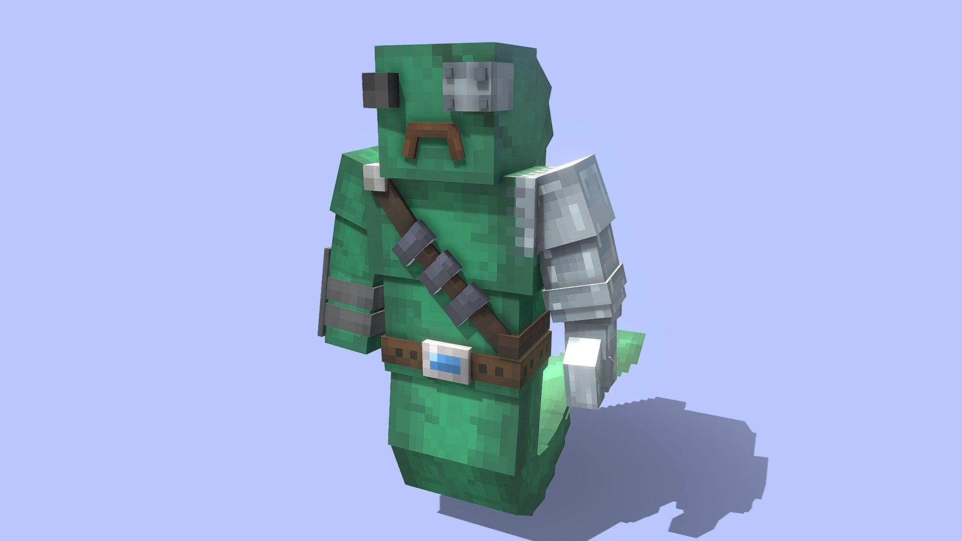 Fish person mechanic - 3D model by oncyfia [a2187b4] - Sketchfab
