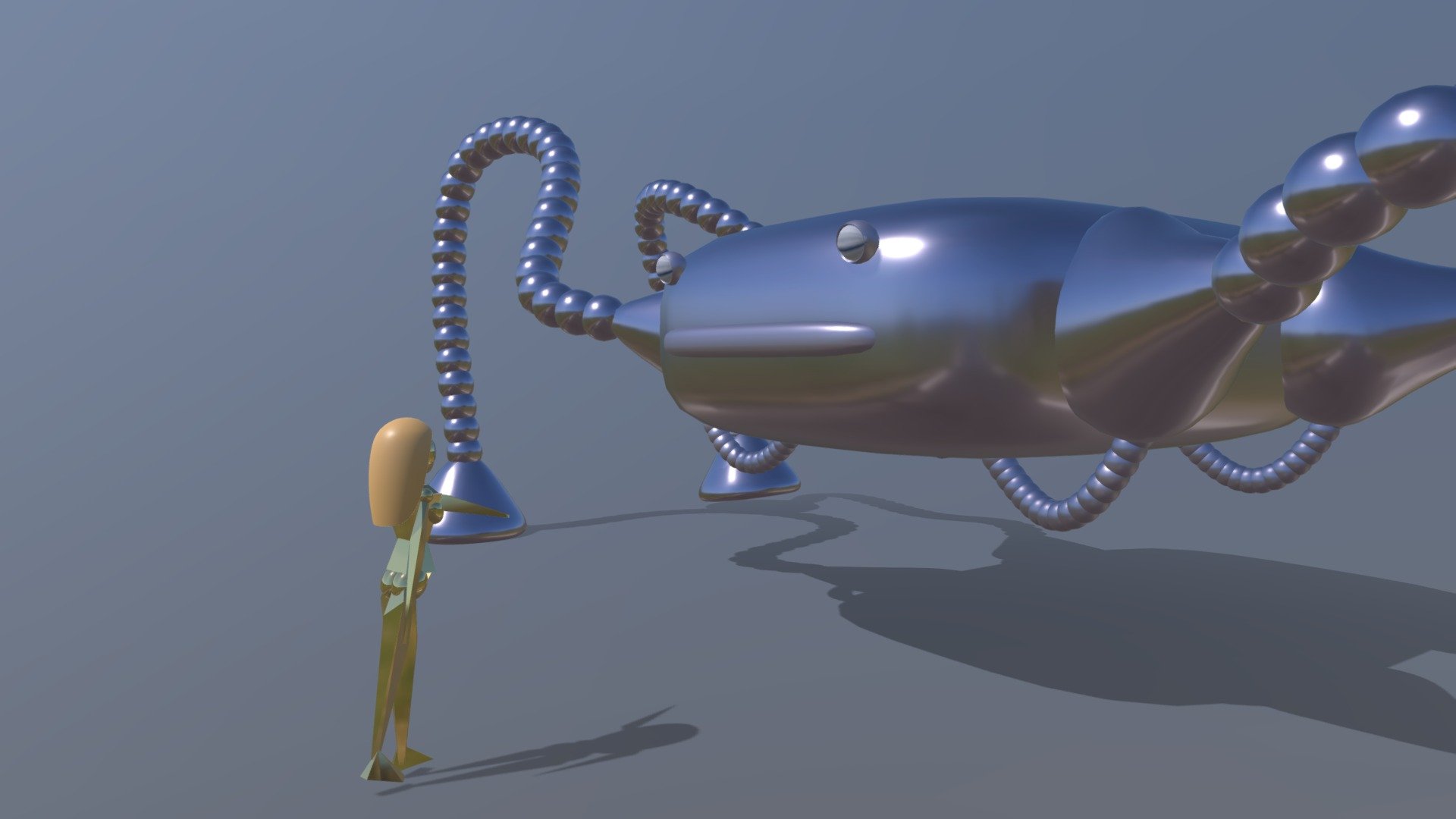 Mech-pet - Download Free 3D model by AVZ (@micropalaeontology) [a21a856] - Sketchfab