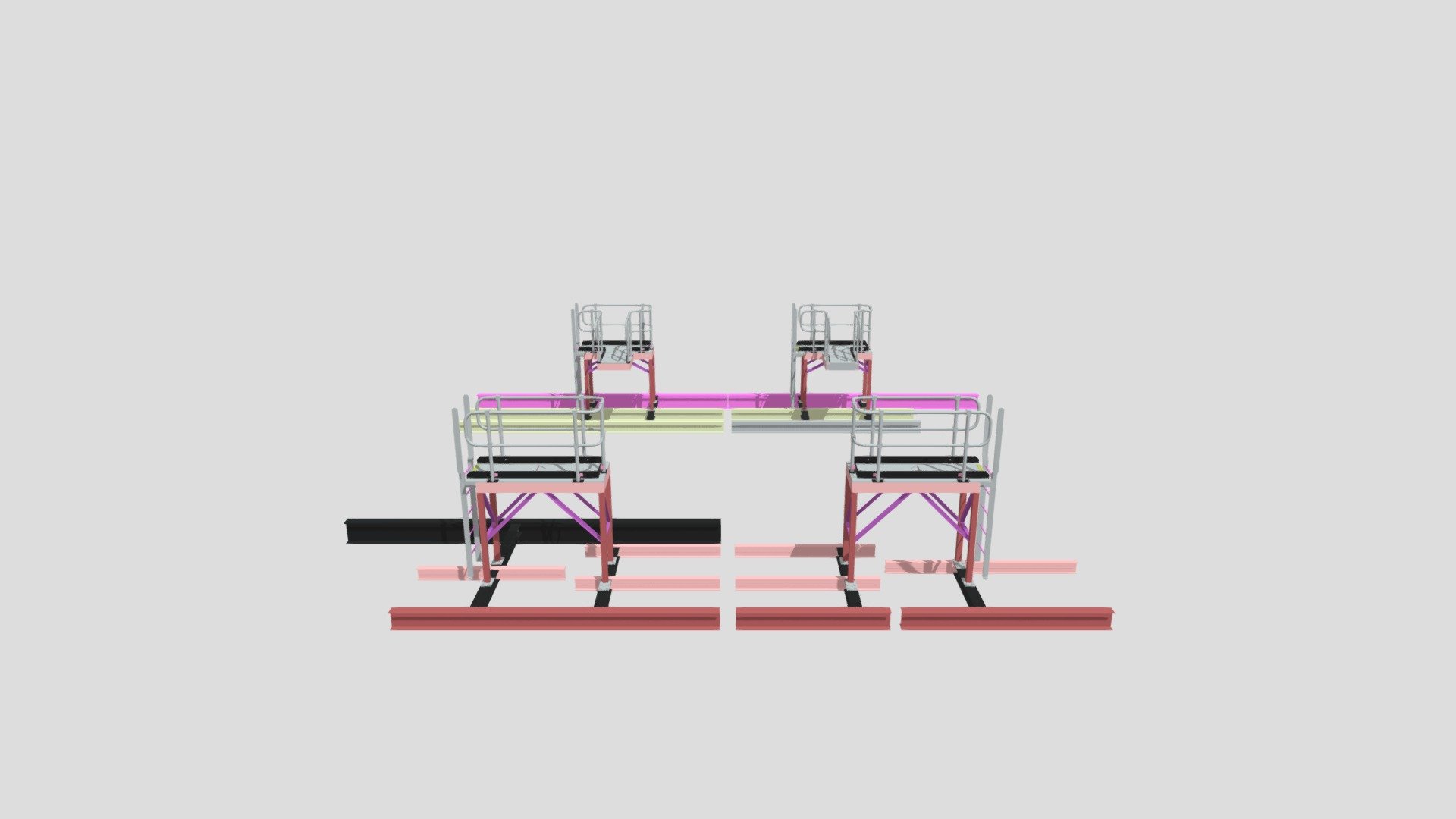 CHIP SCREEN PLATFORMS - 3D model by BIMSTRUCT [a21bb33] - Sketchfab