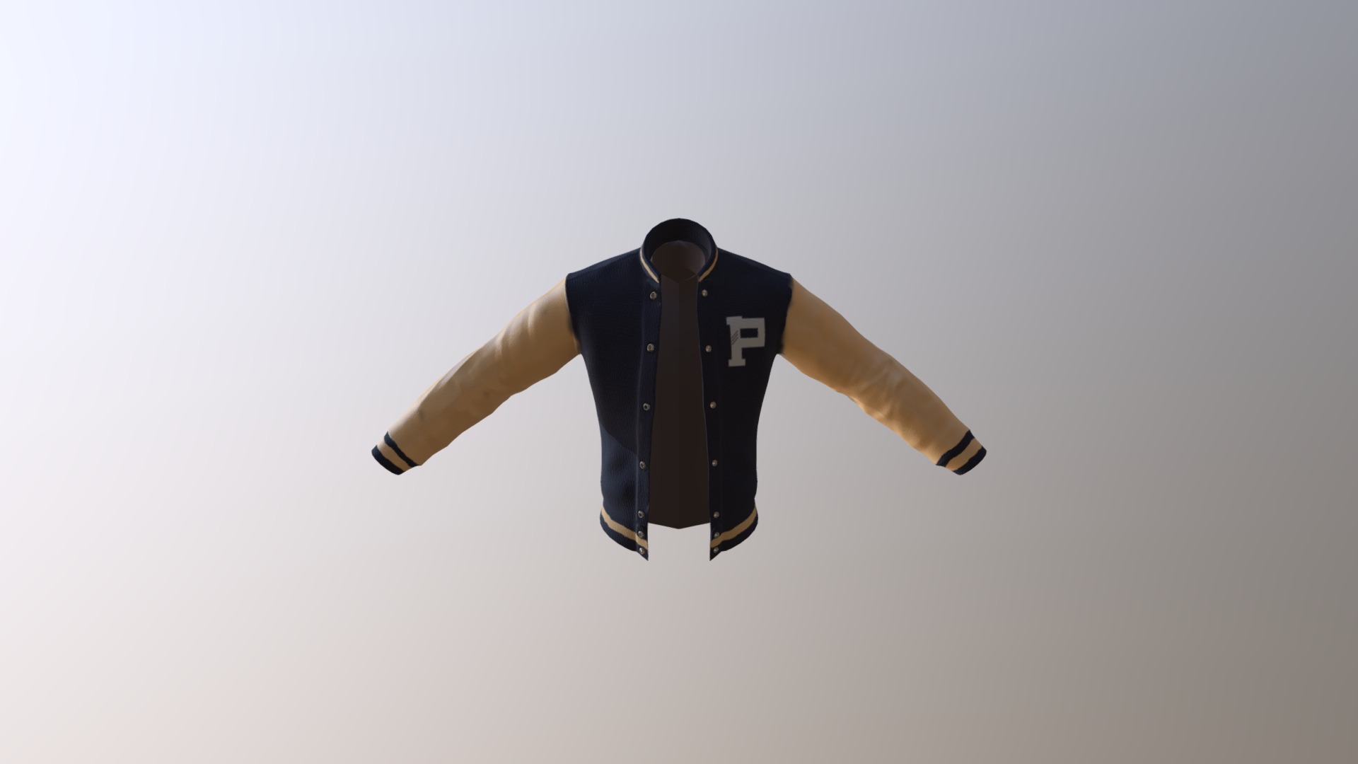 VarsityJacket - 3D model by R8dioCat [a21bed2] - Sketchfab