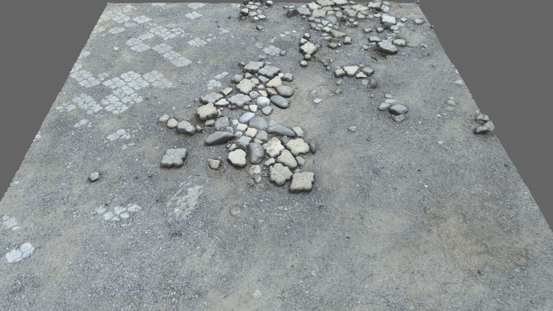 Destroyed Tile Ground - Download Free 3D model by zhoslenmakoev ...