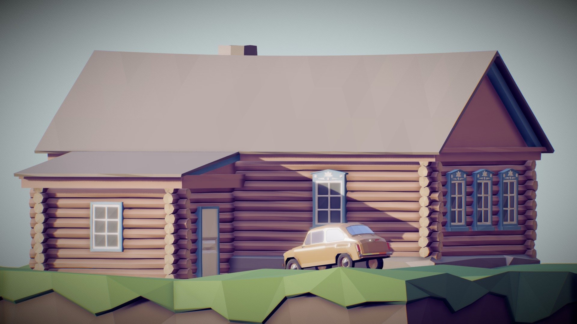 Low Poly Scene Test - 3D model by Azusa (@azusanyan1992) [a21f4dd ...