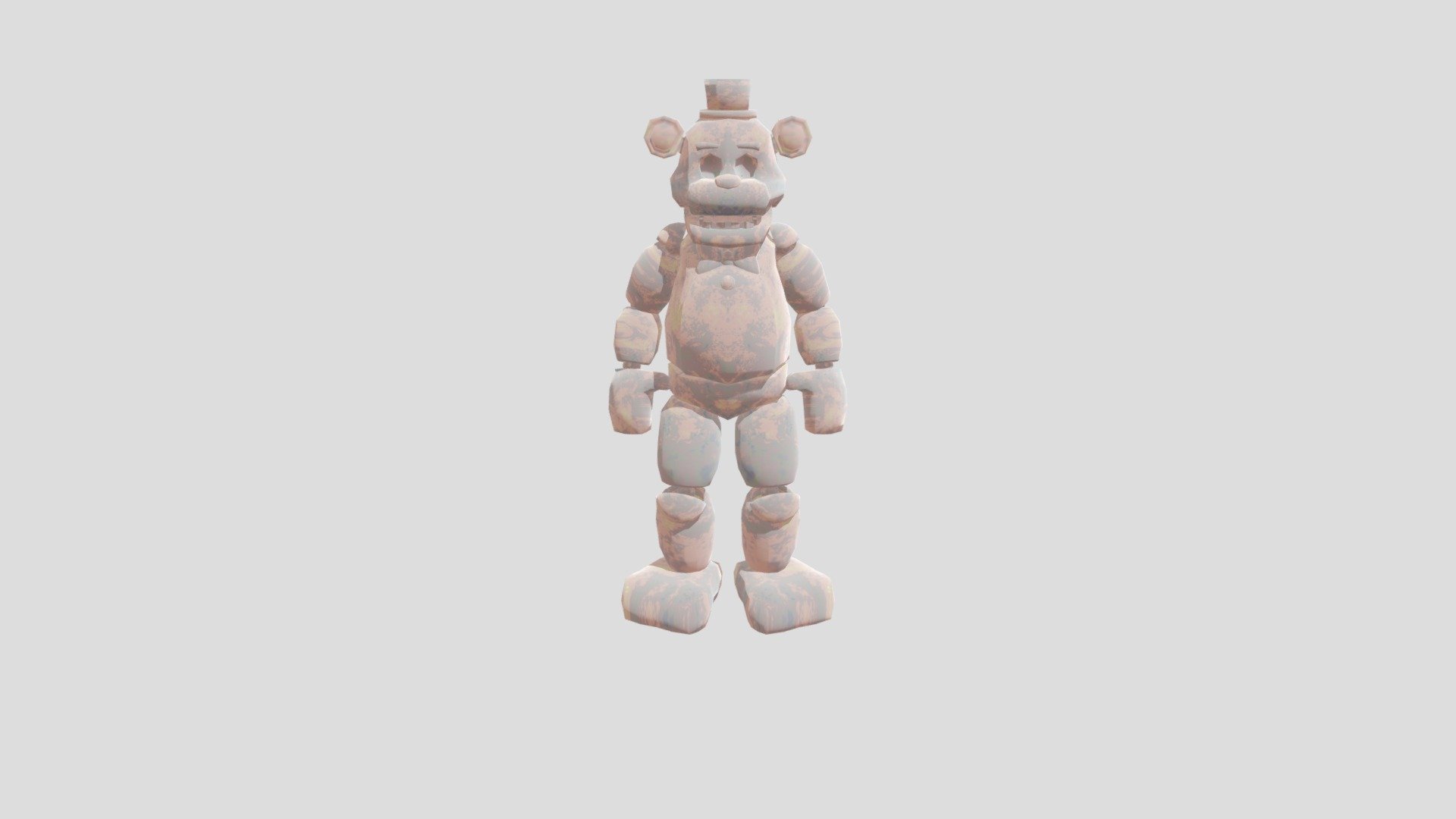 Freddy - Download Free 3D model by sk33 [a21f8c6] - Sketchfab