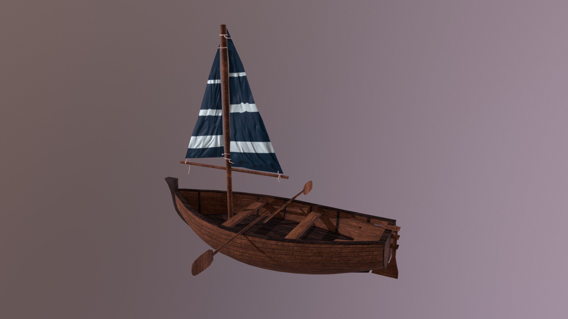 Wooden Boat - 3D model by cihantoraman [a2207fe] - Sketchfab