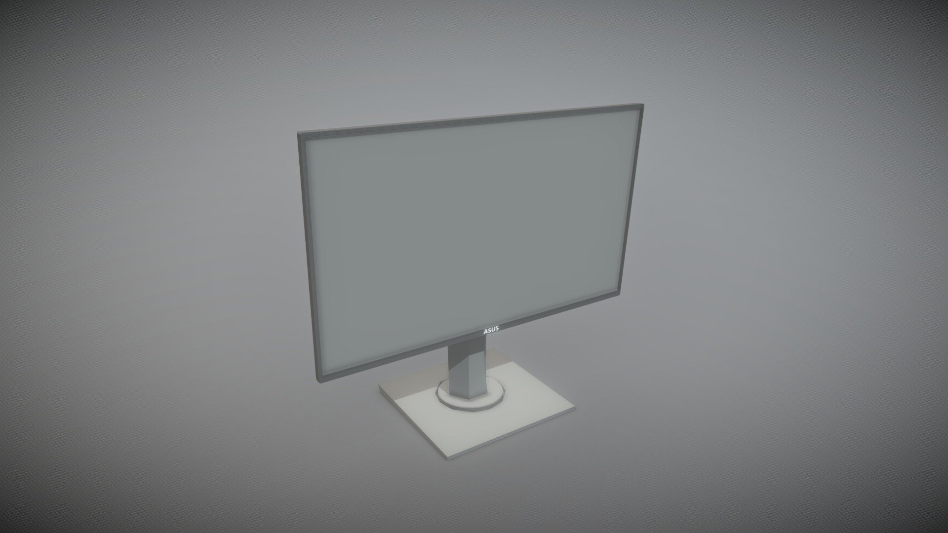 Monitor ASUS - Download Free 3D model by Kirill Ovchinnikov (@k ...