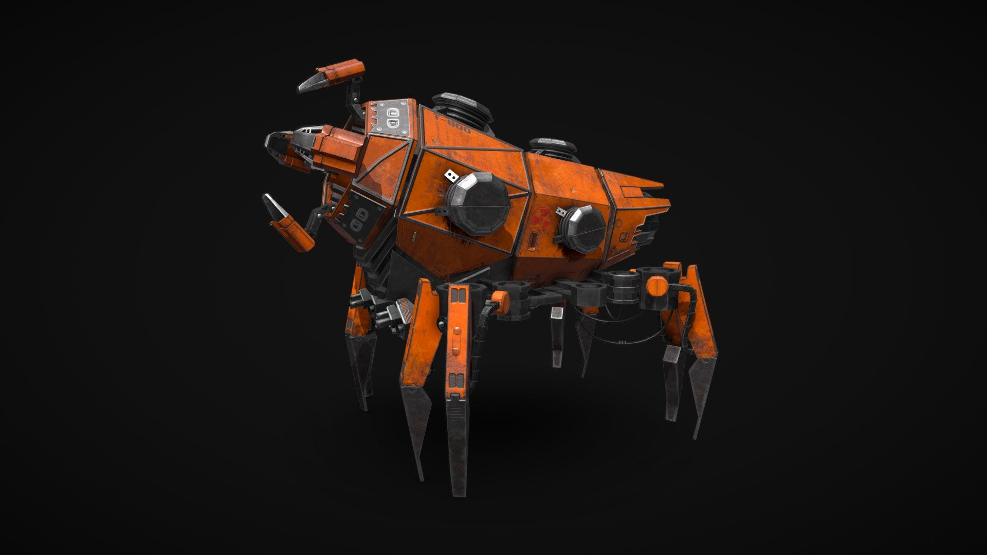 Robo Bug - 3D model by ivinjob [a221efc] - Sketchfab