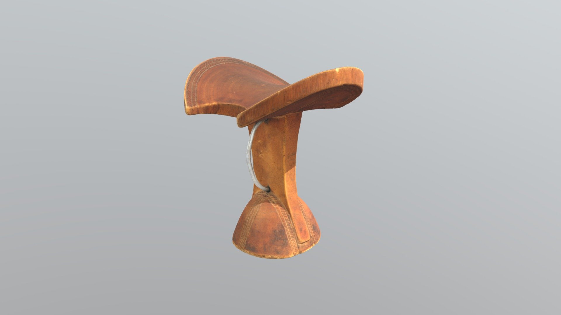 Ethiopian stool - 3D model by jadso [a222ef5] - Sketchfab