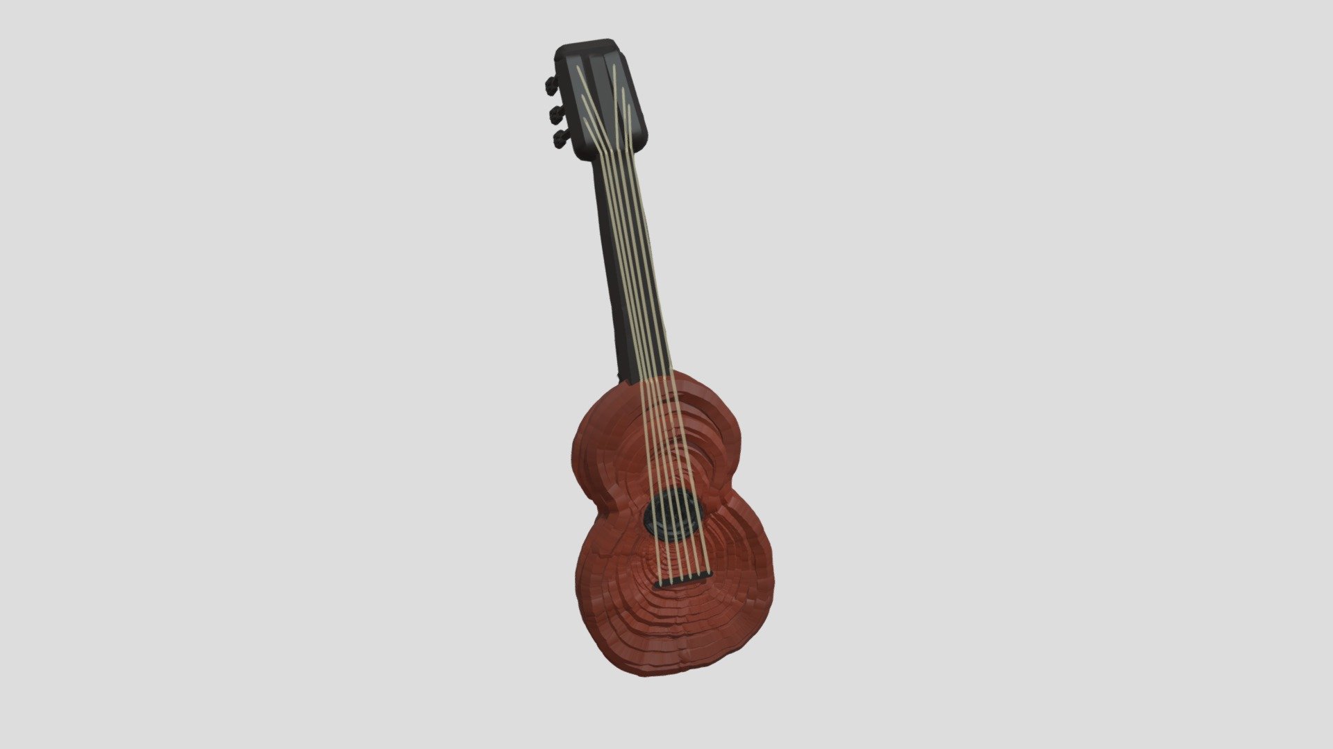 Guitar - 3D model by 0999592 [a227c9b] - Sketchfab