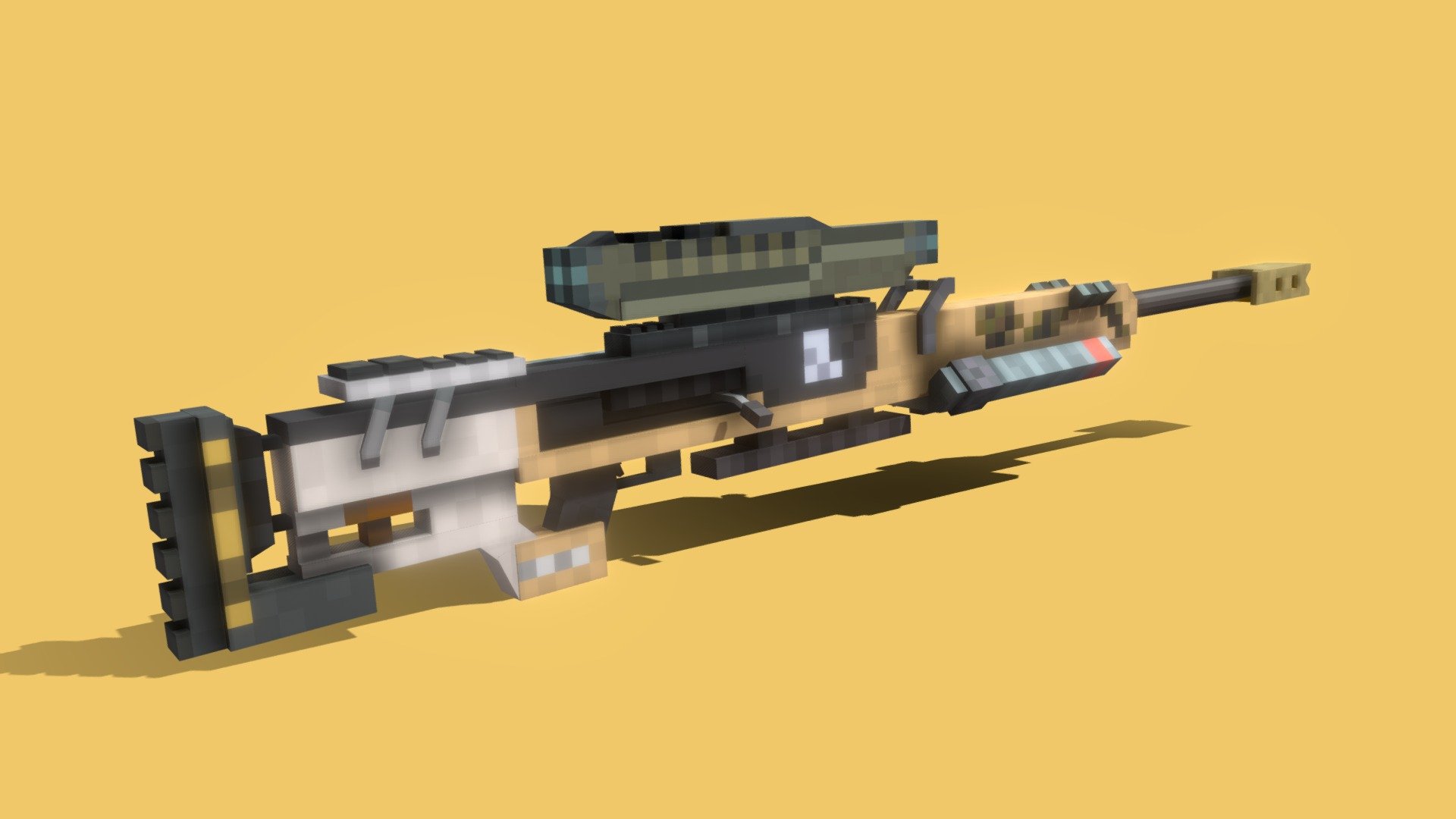 Kraber Apex Legends | Titanfall - 3D model by Artbor [a227f39] - Sketchfab