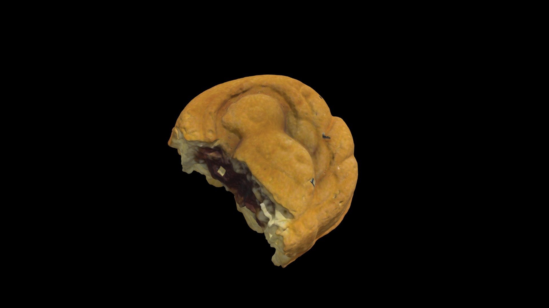 Ningyo-yaki - 3D model by 3Dfoodscan collection (@3dfoodcollection-u ...