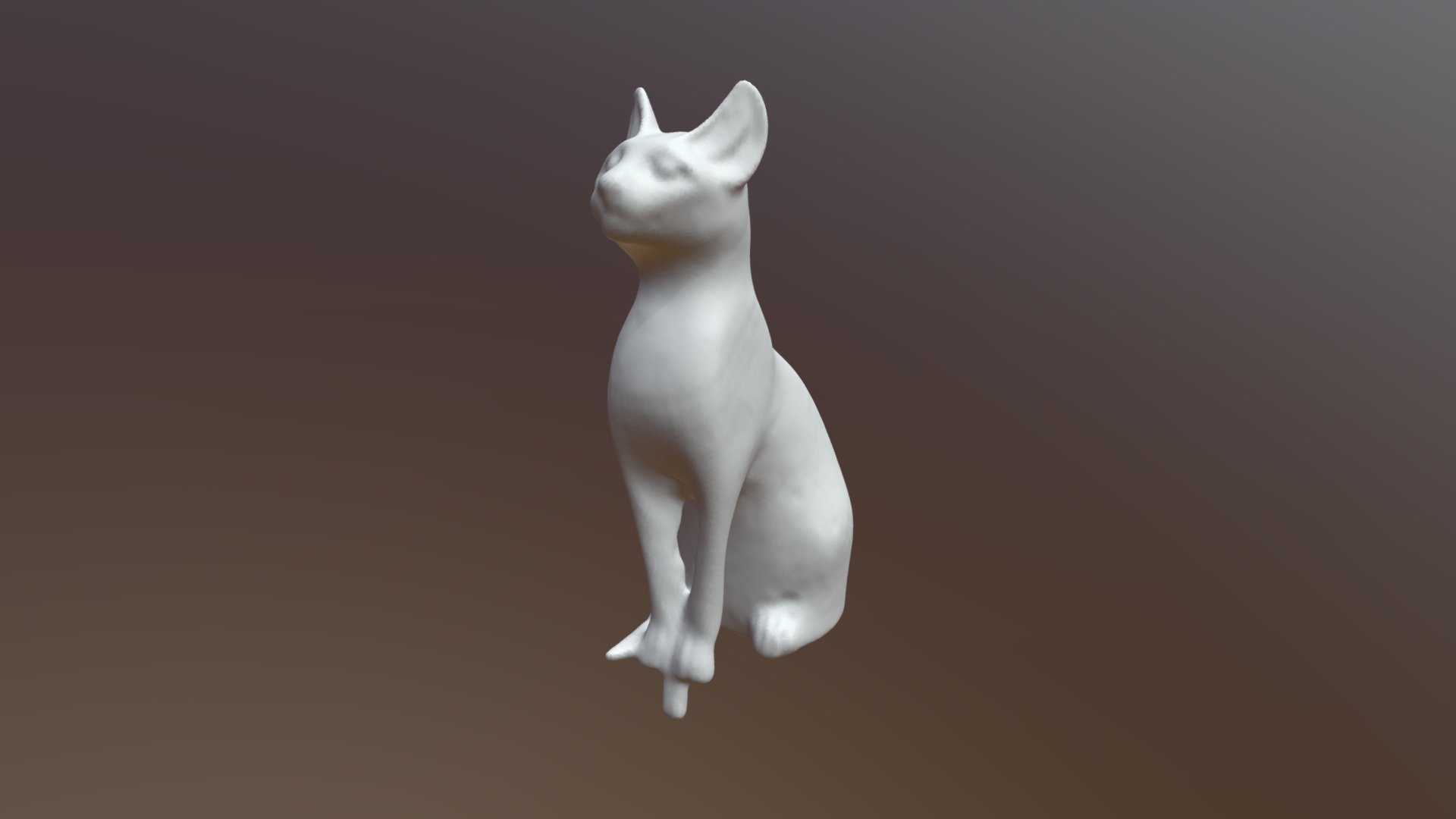 Egyptian Bastet - 3D model by Carrier Library (@jmulibraries) [a228c93 ...