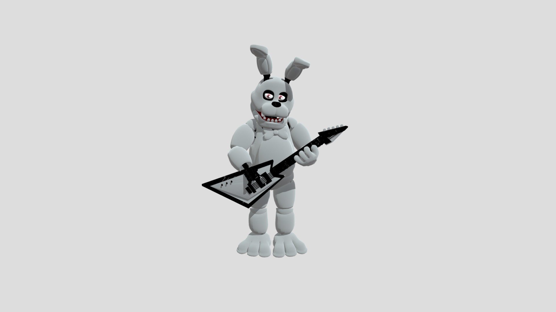 Image To Stl.com_repair bonnie the bunny ufmp - Download Free 3D model ...