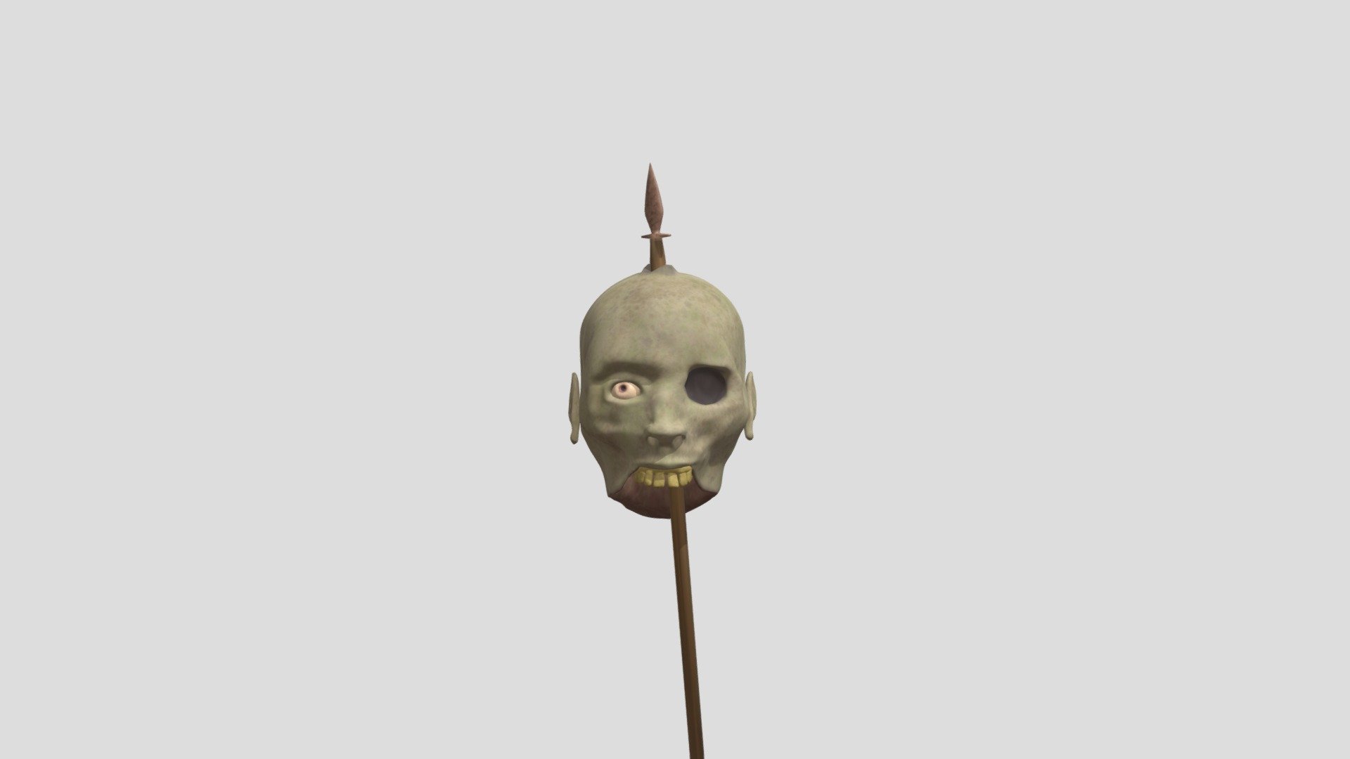 Rotten Piked Head - Download Free 3D model by Abel099 [a22bff4] - Sketchfab