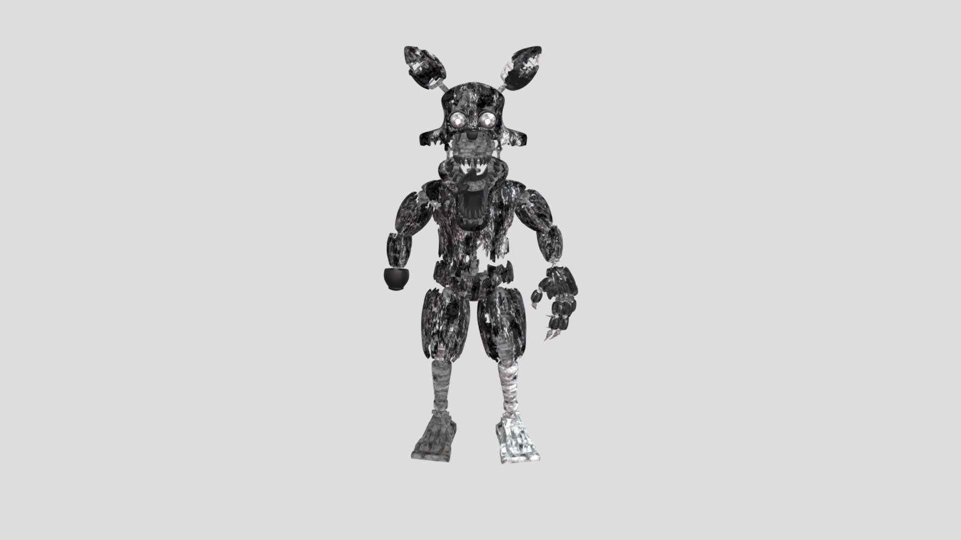 Torres Nightmare Foxy - Download Free 3D model by NachiG [a22c74d ...