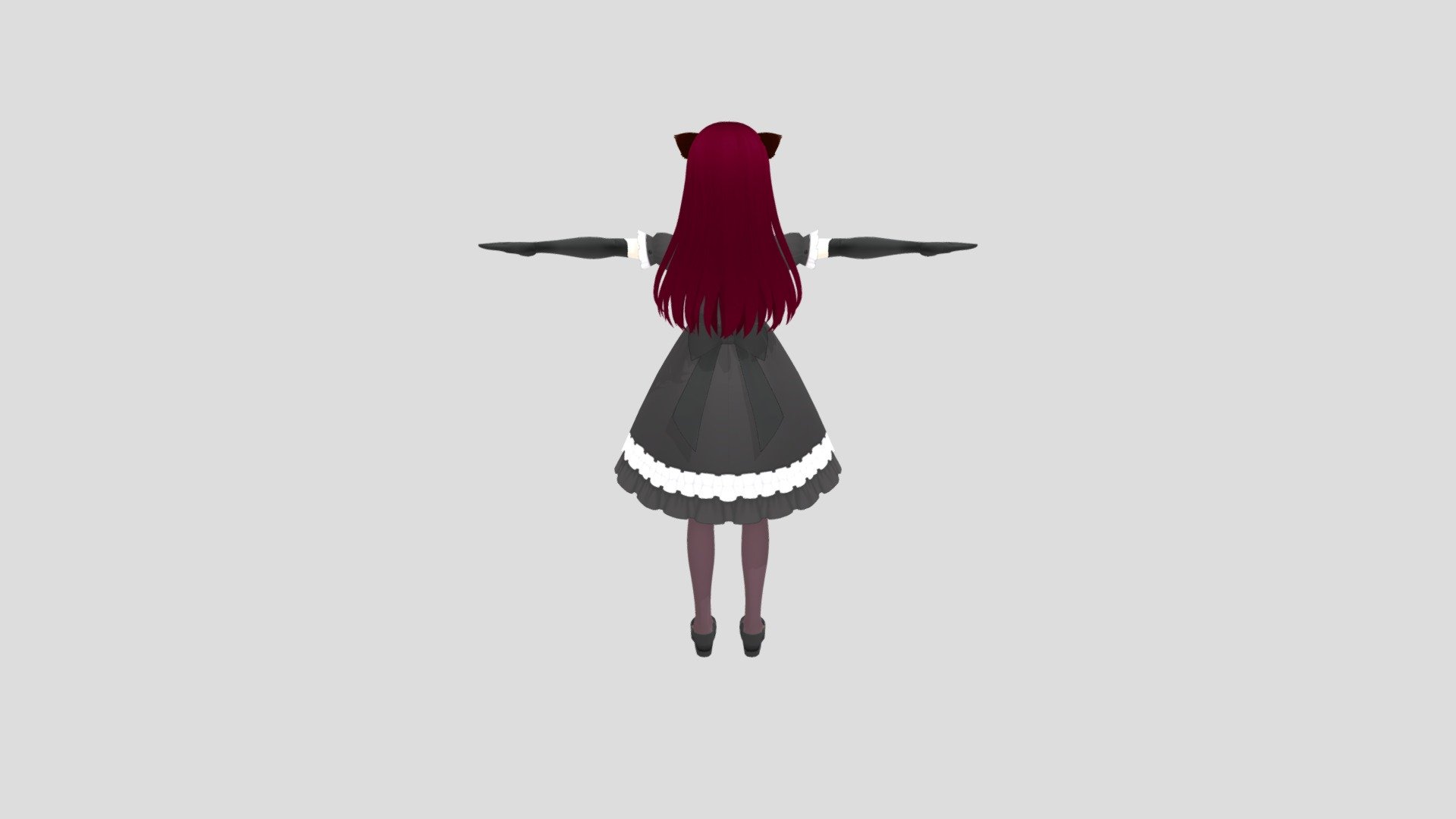 Neko Maid RIG - 3D model by lorex (@lorexITA) [a22ce23] - Sketchfab