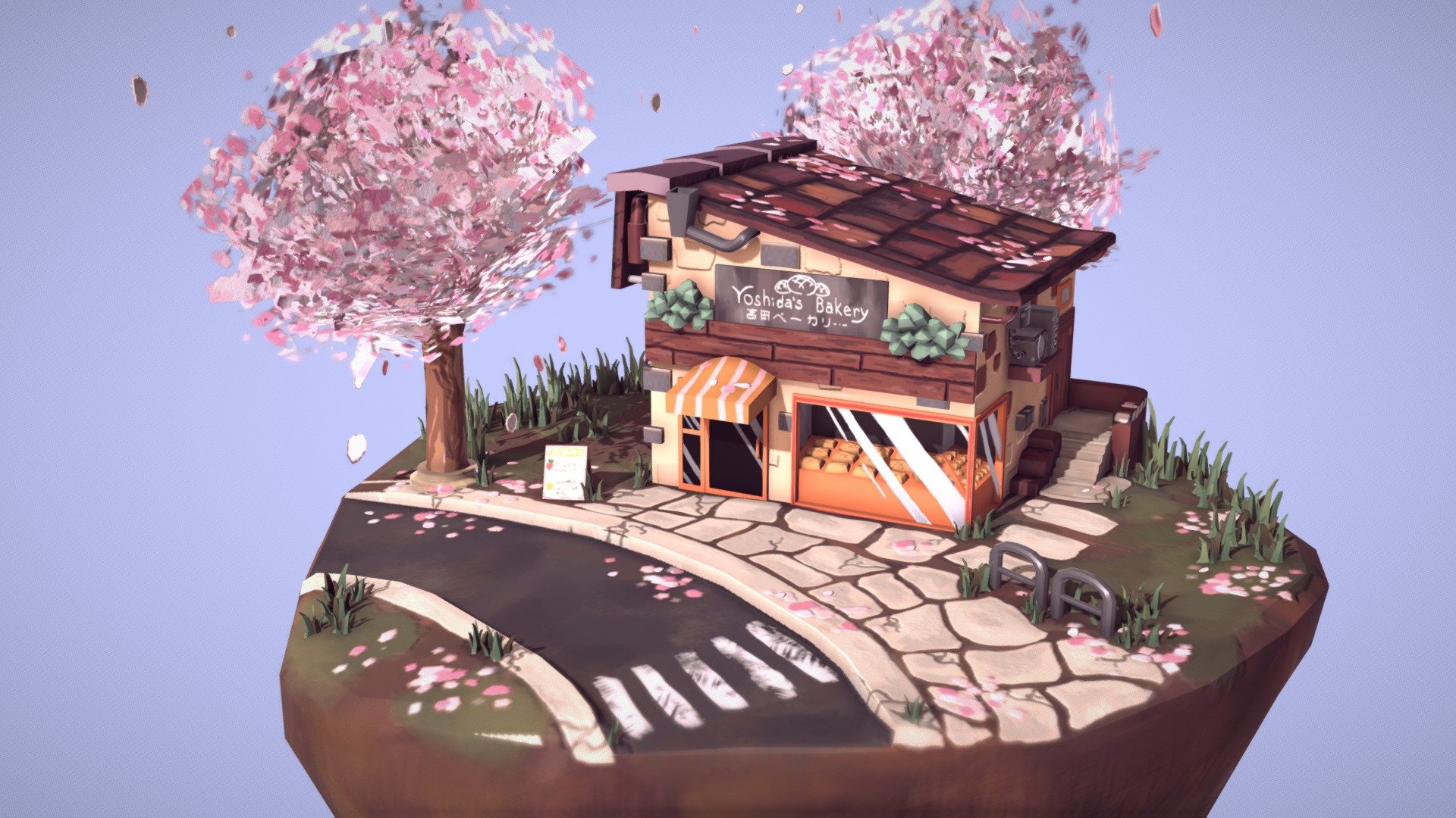 Little Bakery - 3D model by alanabrasche [a22d4a8] - Sketchfab