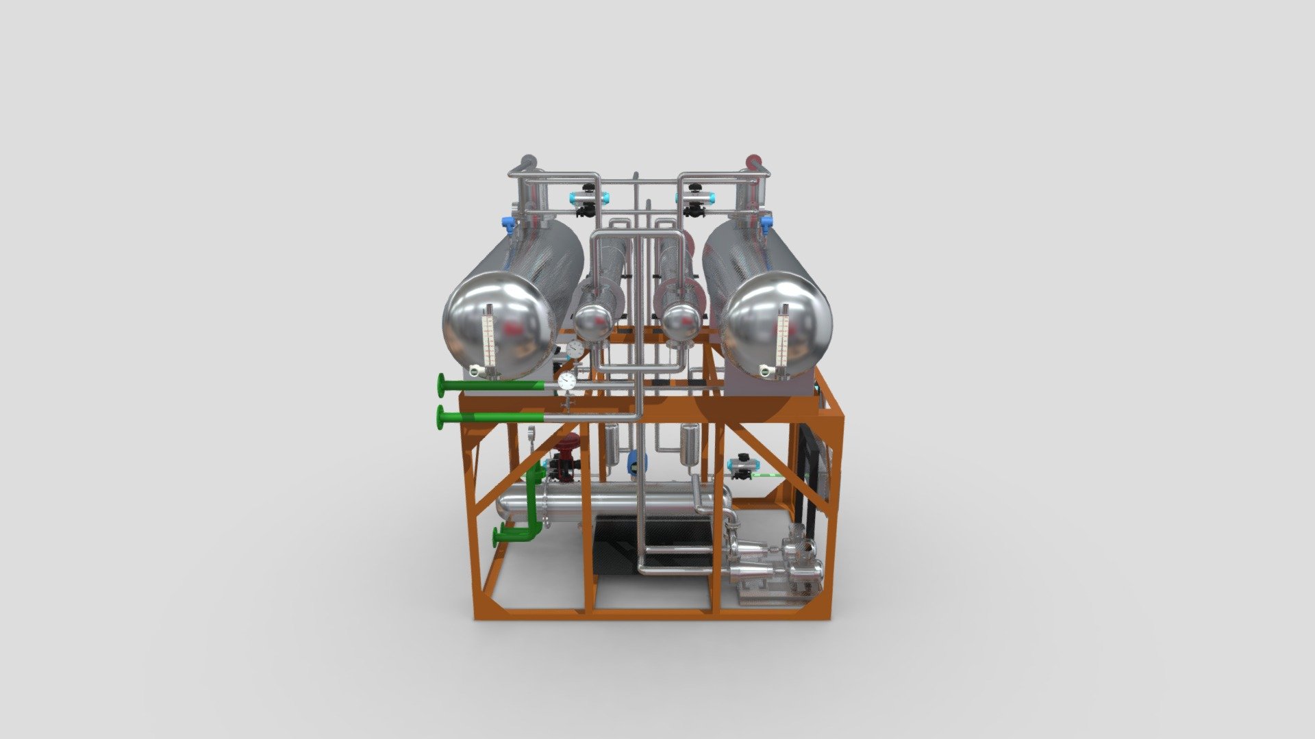 Gas-Liquid Separation Skid_01 - 3D model by The Imagine Studio (@sanjay ...