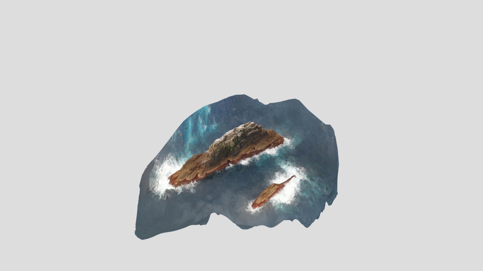 Coronet Island, Bounty Islands - 3D model by tawakitom [a22ef13 ...