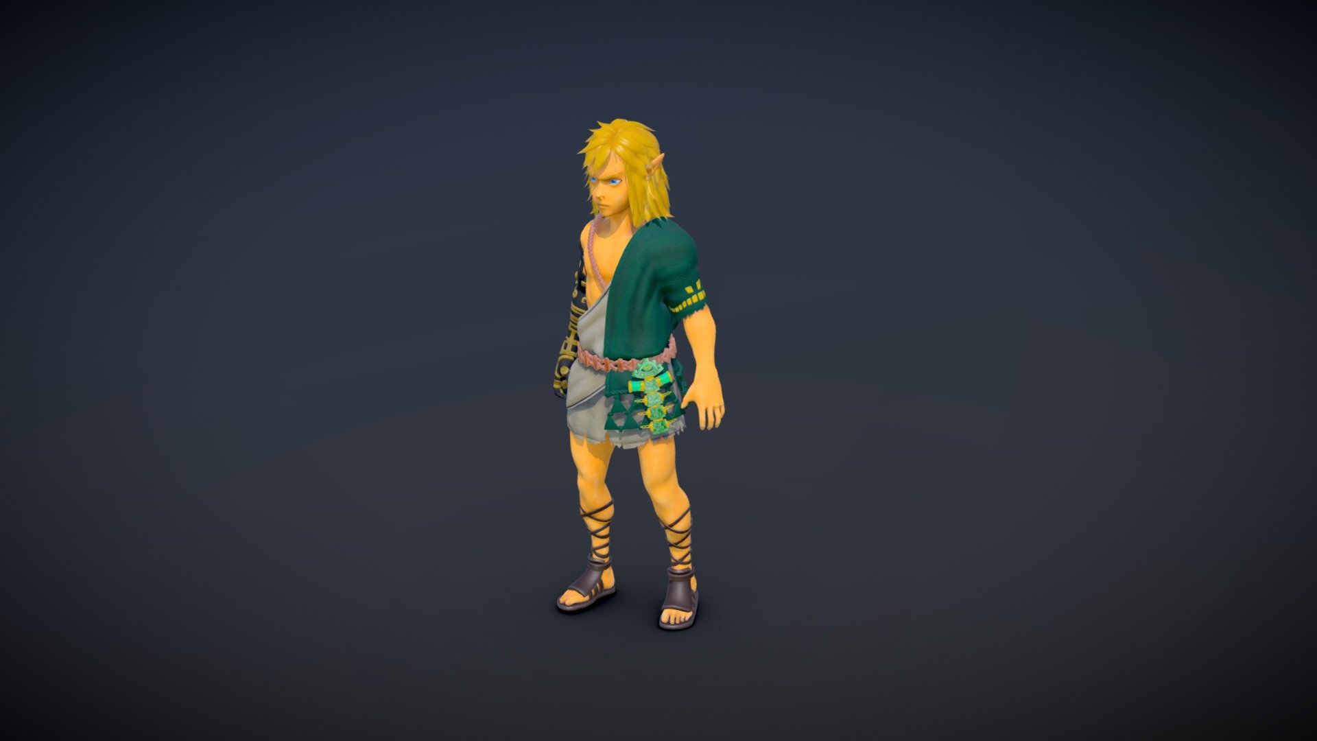Link | The Legend of Zelda: Tears of the Kingdom - 3D model by Raiden ...
