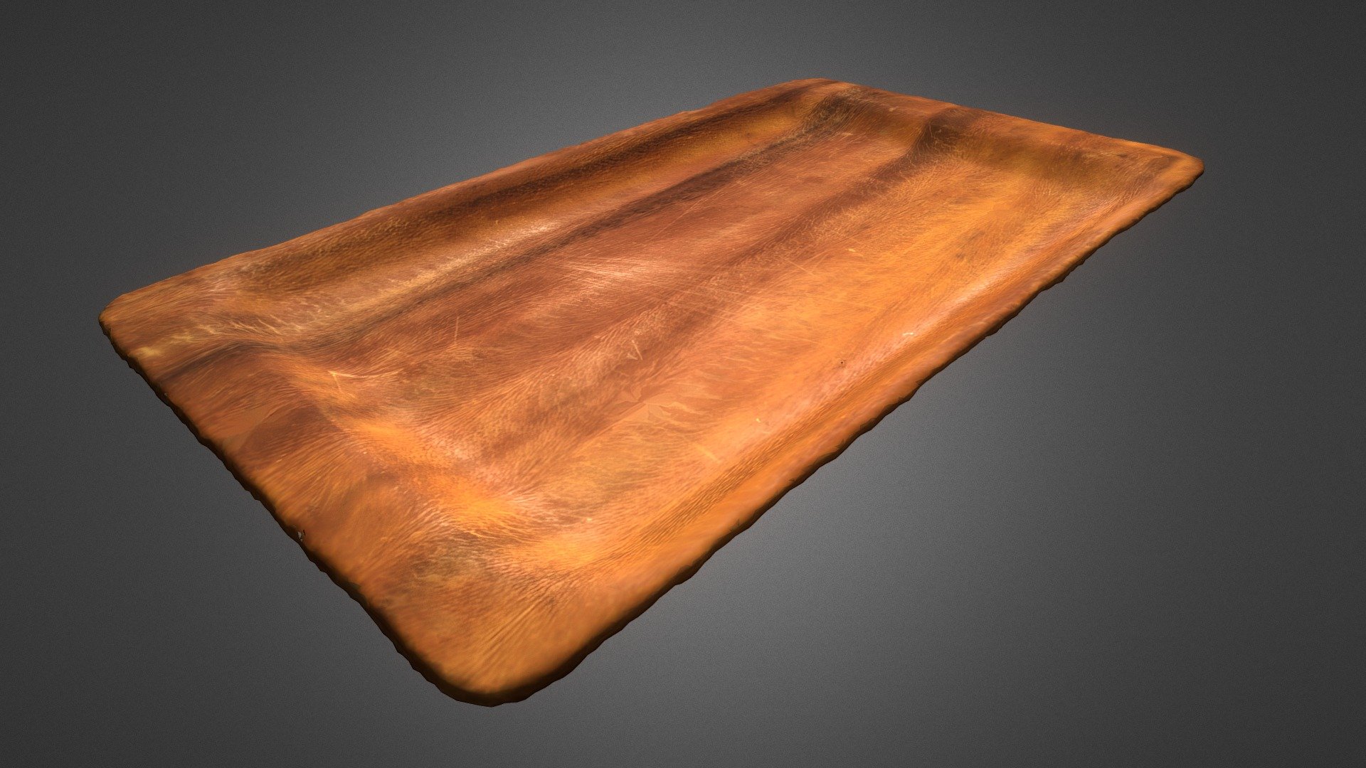 Wooden flat tray - Download Free 3D model by Reo Creative Scanning ...