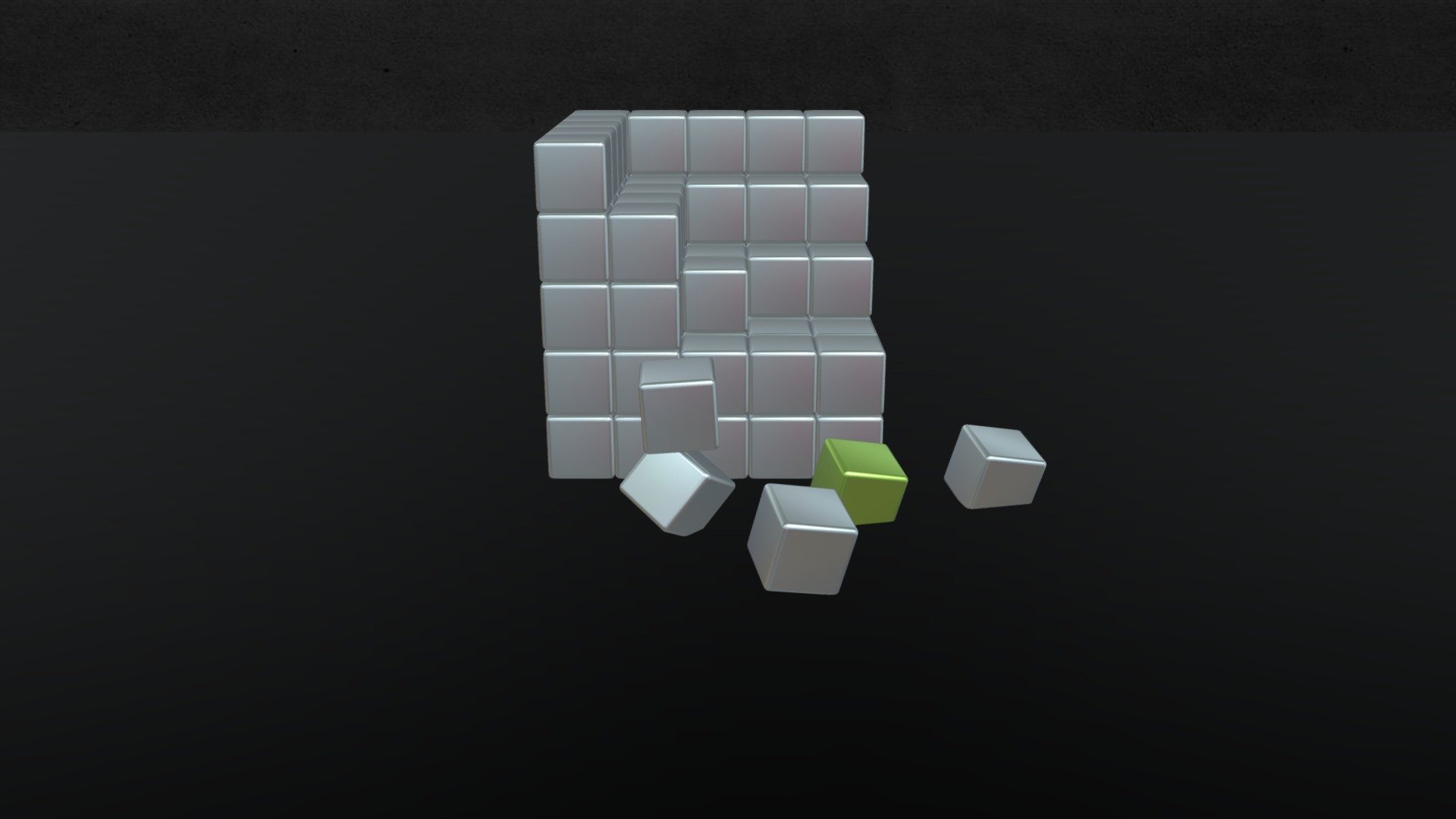 Cubes - 3D model by dBarashid [a231b7f] - Sketchfab