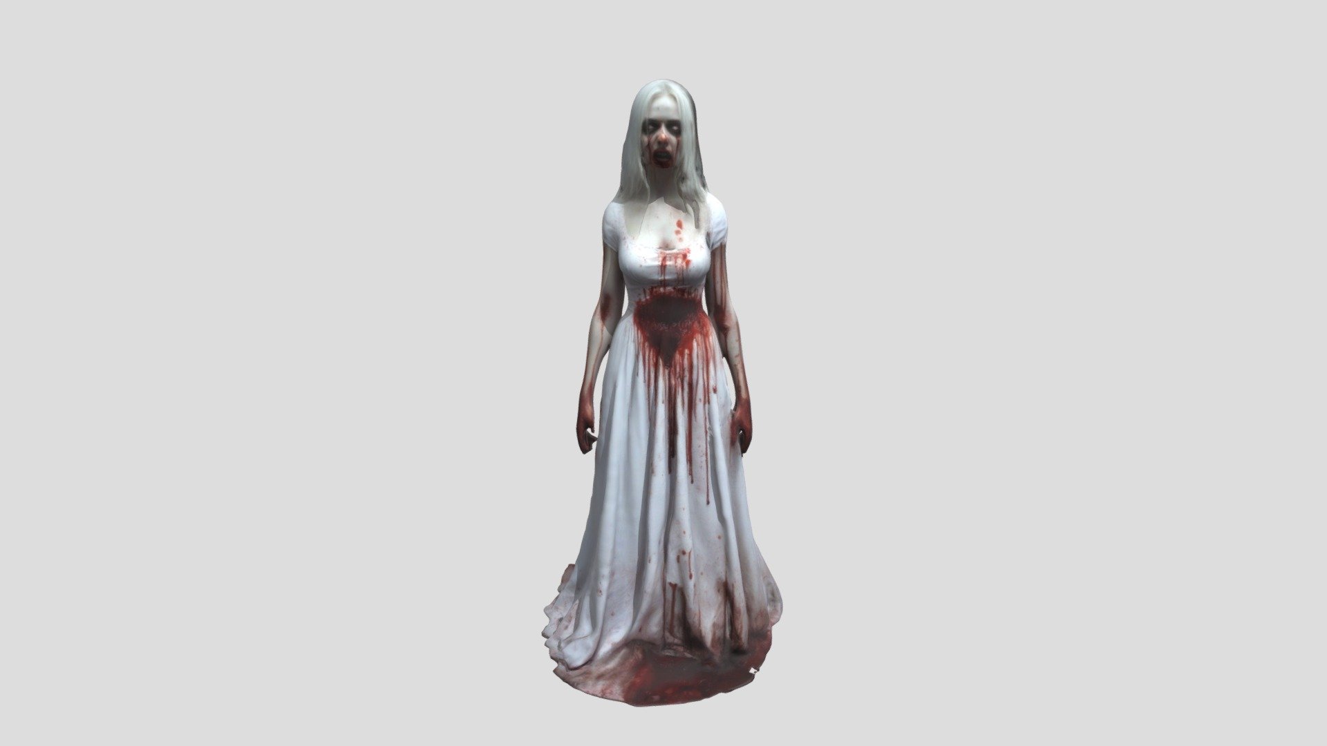 horror woman - Download Free 3D model by sarpefe [a23261c] - Sketchfab