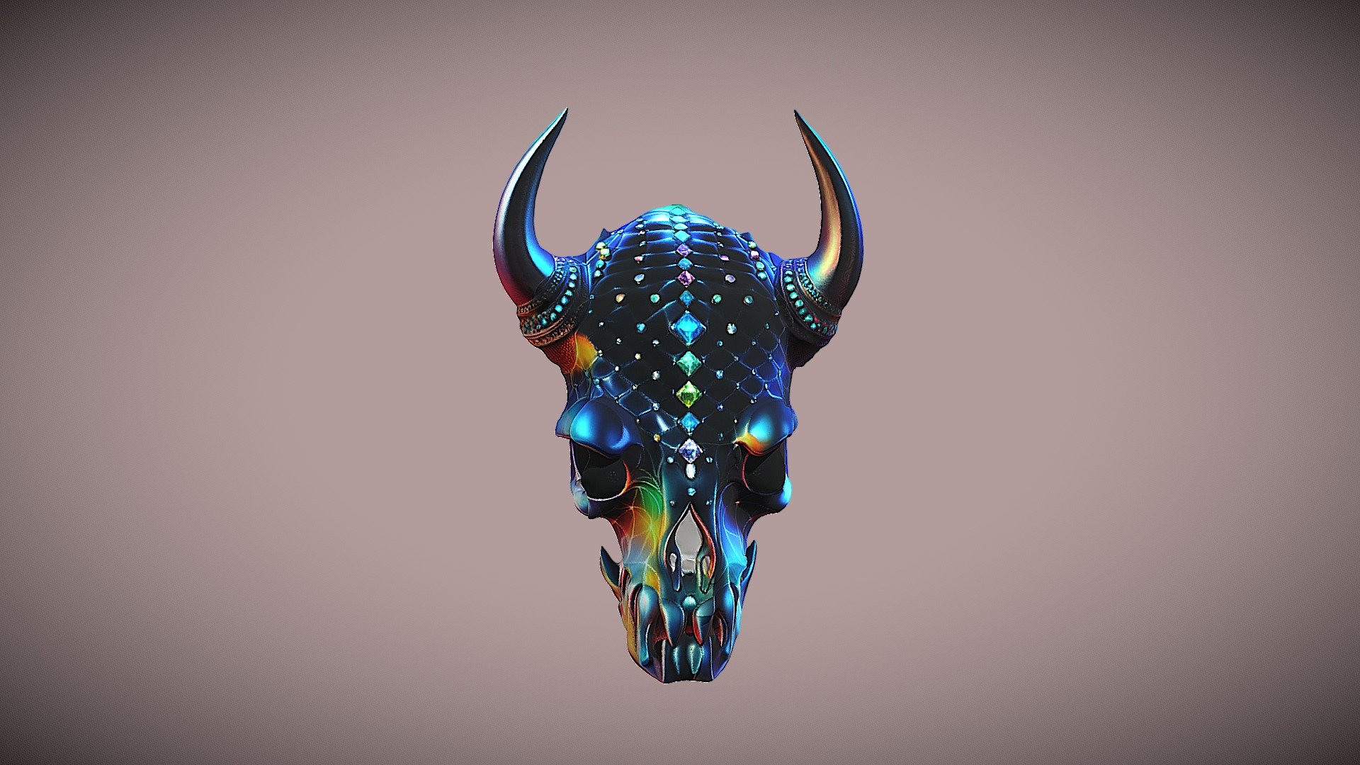 Skull - Download Free 3D model by relaxnoname (@relaxnonam) [a232bbf ...