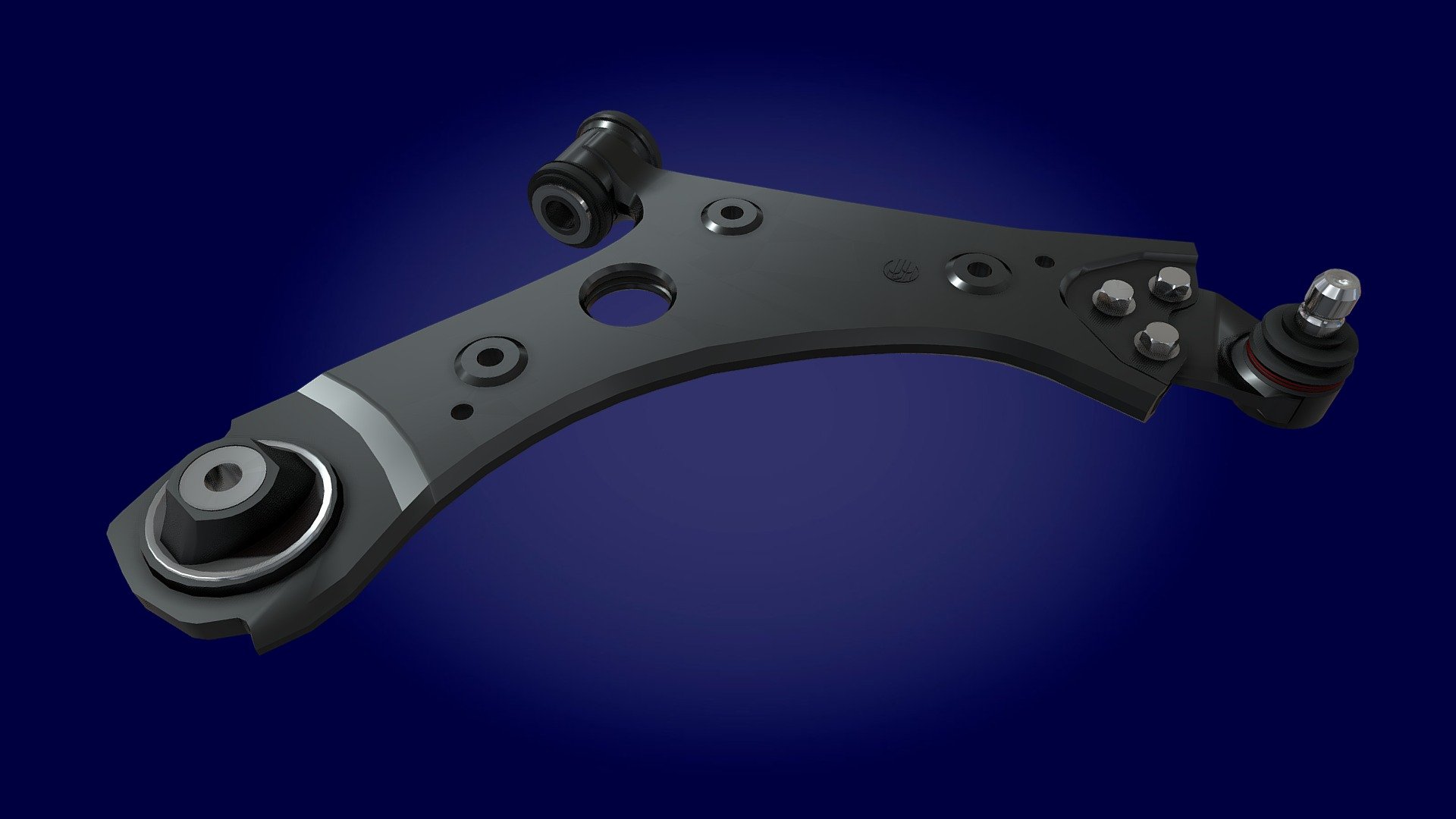 Suspension Arm e Suspension Arm Bush - copy - 3D model by ...