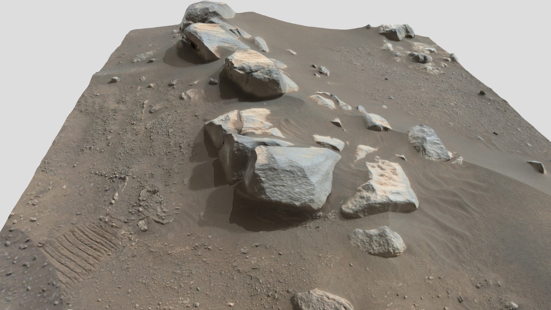 M2020 ZCAM -- Sid Workspace, sol 361 - Download Free 3D model by ...