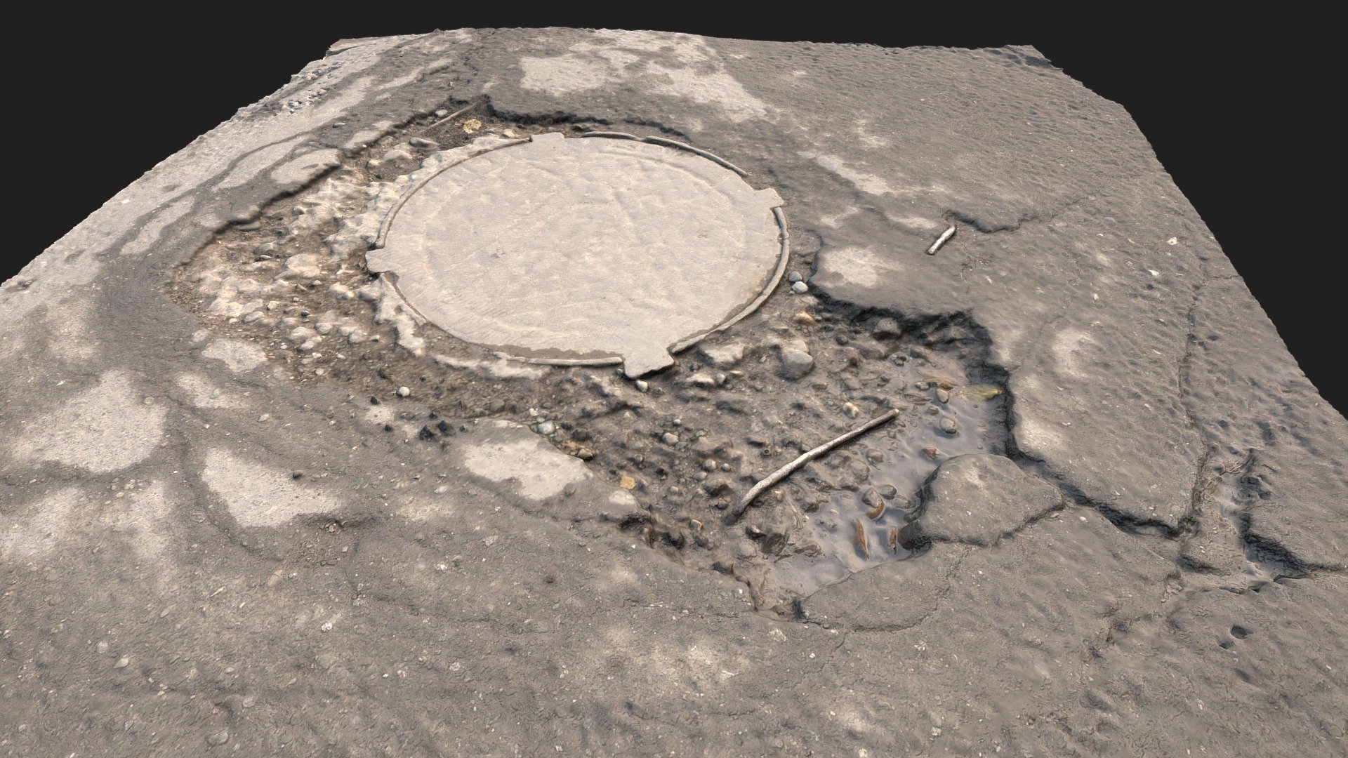 Manhole cover Photogrammetry 3d model - Buy Royalty Free 3D model by 3D ...