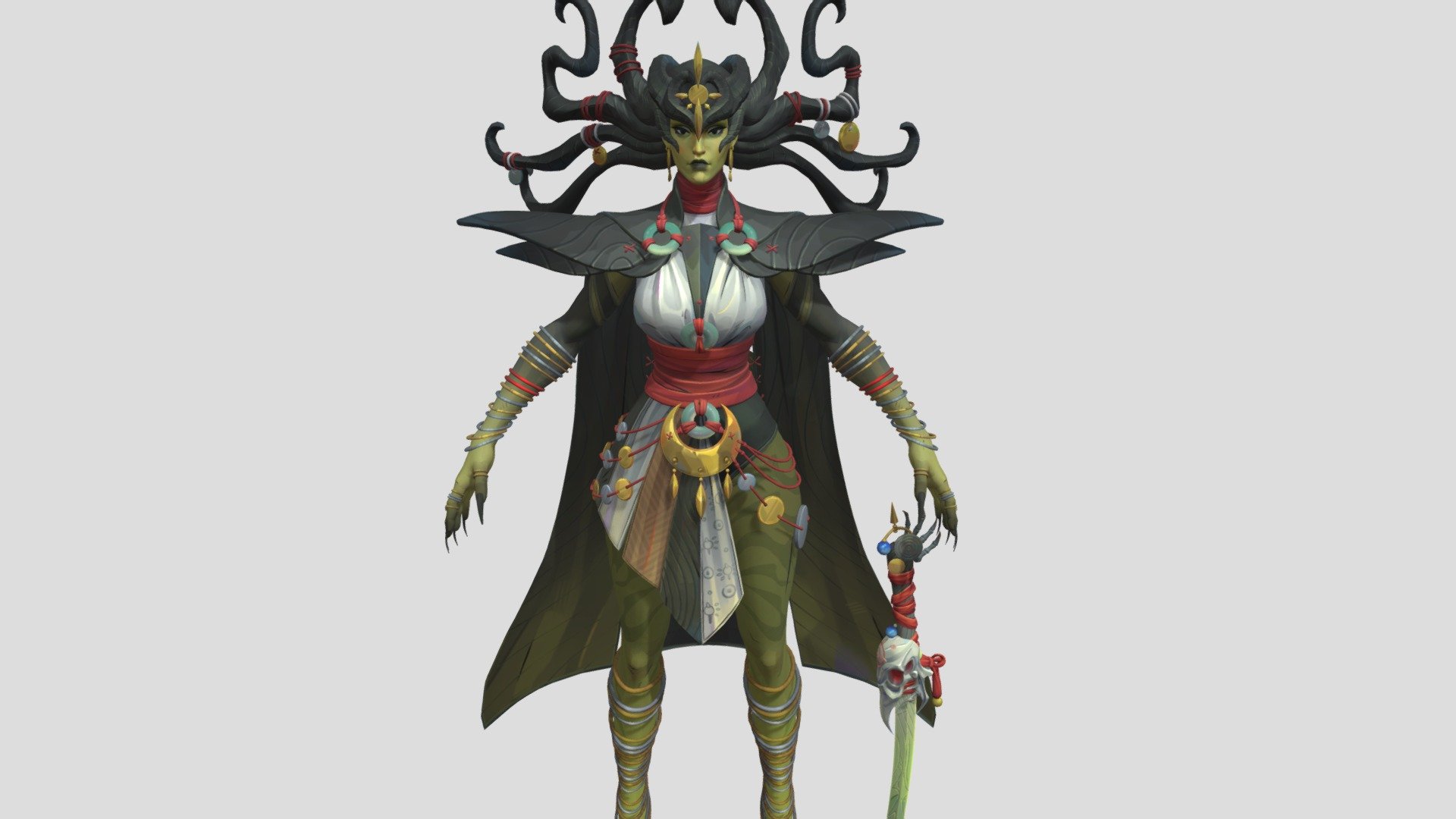 Hela Yami no Karasu - Download Free 3D model by YE YE (@YEEZY_YE) [a2395f3] - Sketchfab