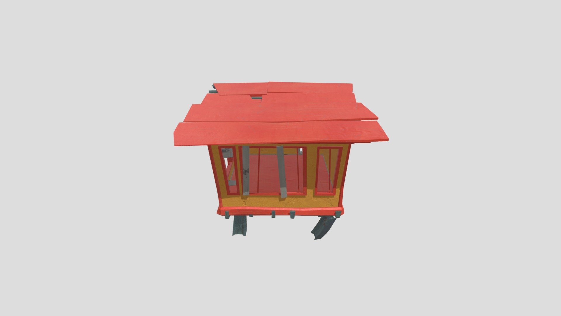 guard booth - Download Free 3D model by QuentinGaeming ...