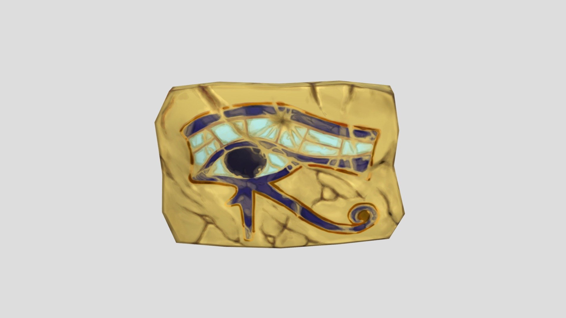 Eye Of Horus - 3D model by threedragons [a239ea6] - Sketchfab