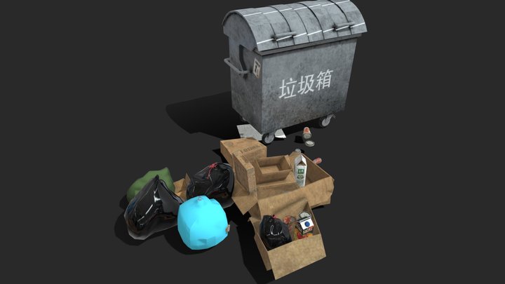 Garbage 3D models - Sketchfab
