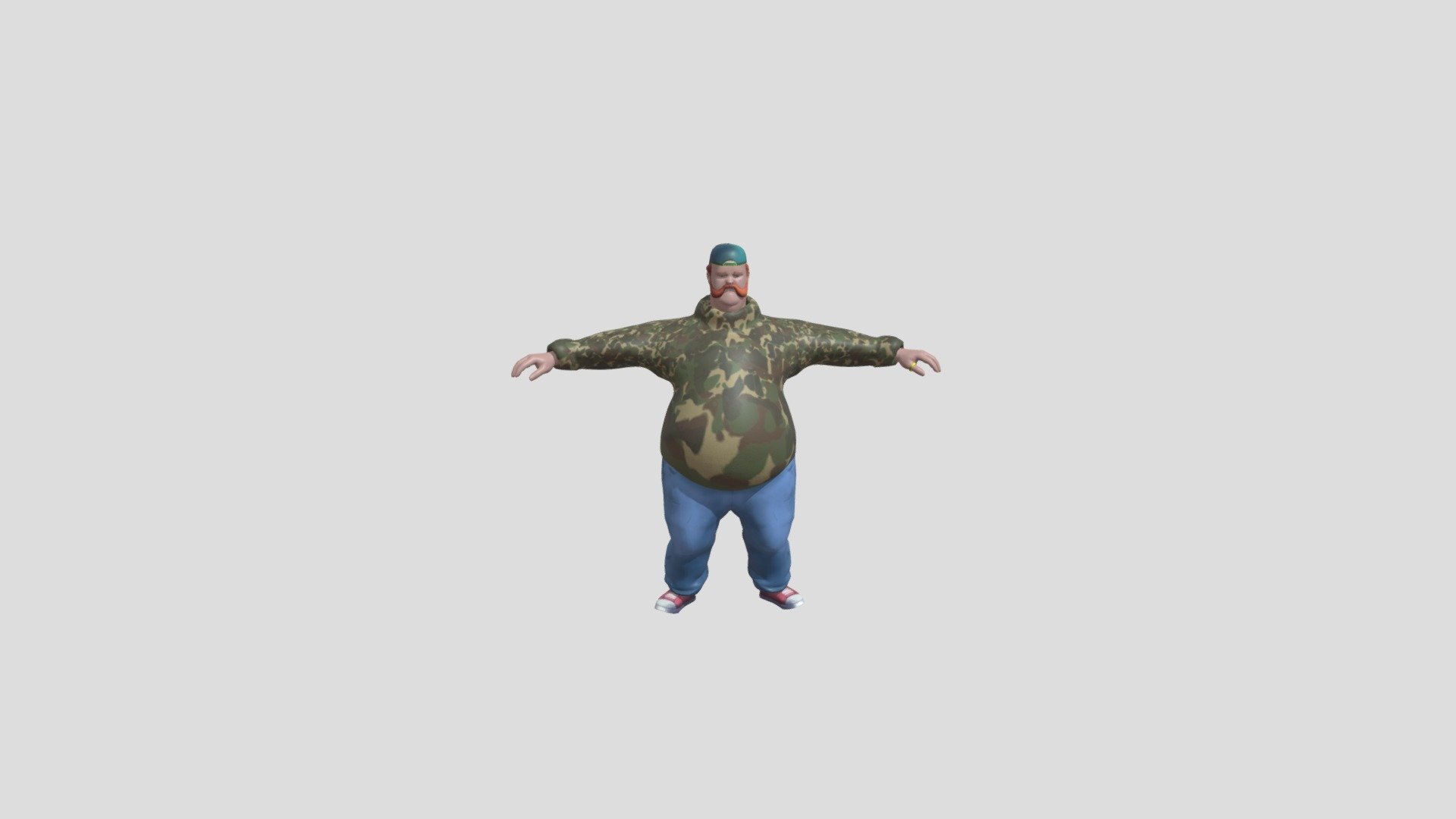 Ginger Chad - Download Free 3D model by bytephunk [a23d165] - Sketchfab