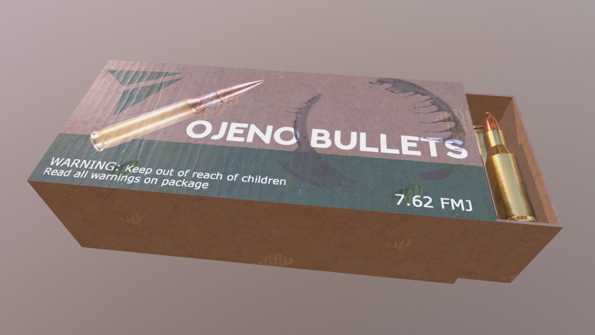 WIP 7.62mm AmmoBox - 3D model by josema0890 [a23e0b5] - Sketchfab