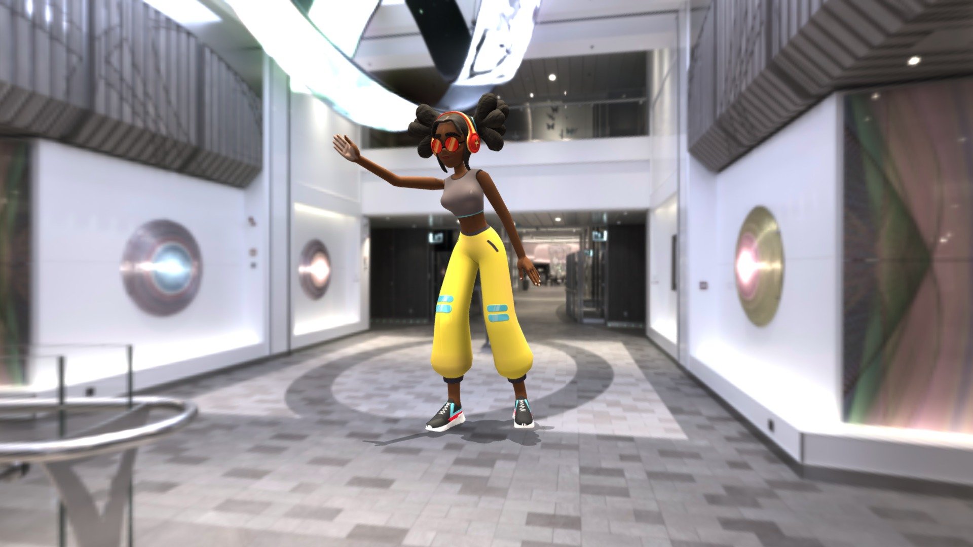 Hip Hop Dancing - 3D model by aranzaa [a23f16f] - Sketchfab