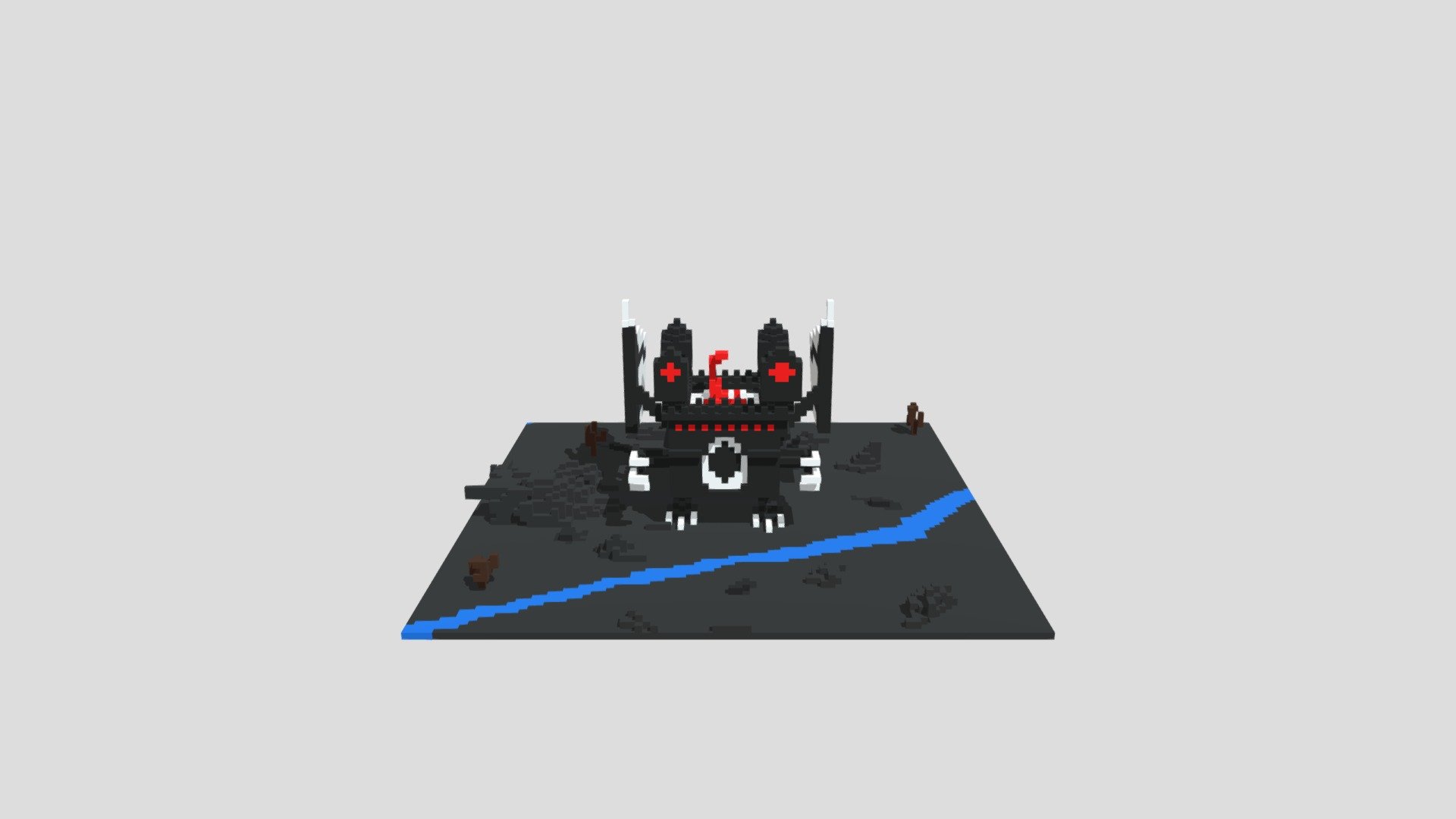 Pokemon Masters Drastle Voxel - 3D model by Sharkdragonlego [a240adf ...