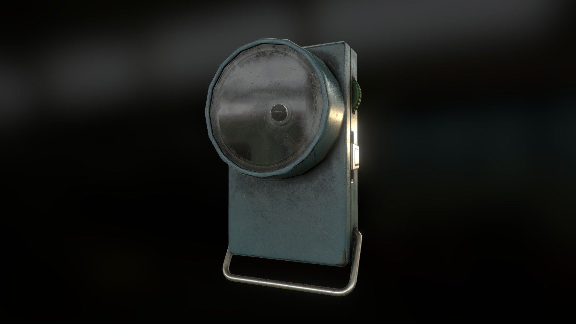 Old flashlight - Download Free 3D model by Marek Picheta (@imarcos ...