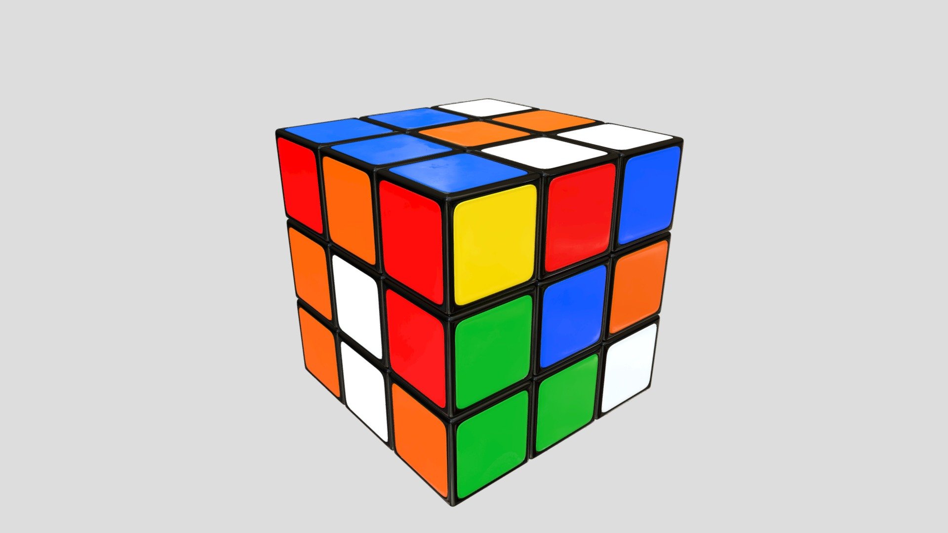 Realistic Rubik's Cube - 3D model by Leks (@Leks3D) [a242639] - Sketchfab