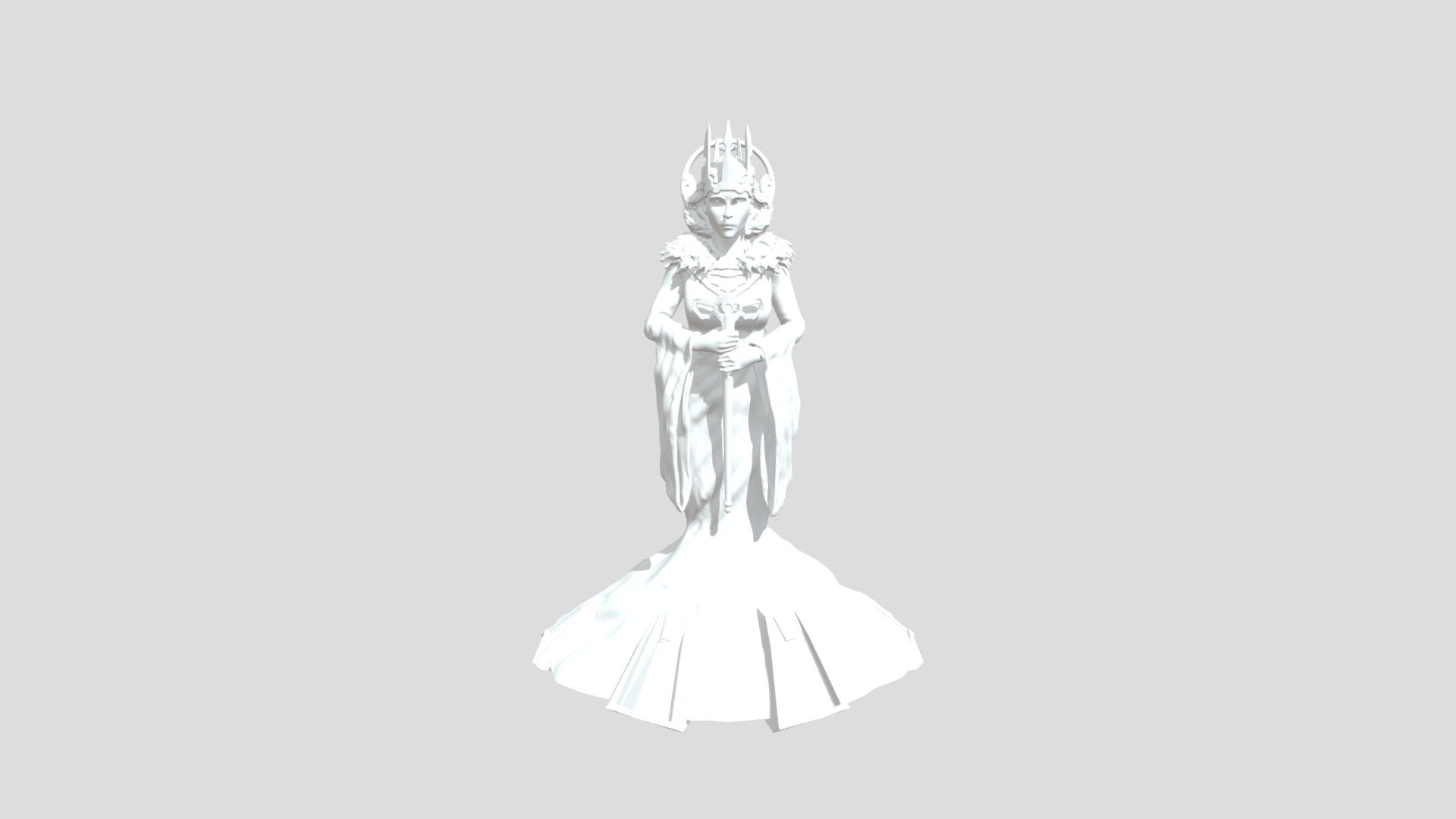 Queen - 3D model by Clurmp [a2427dd] - Sketchfab