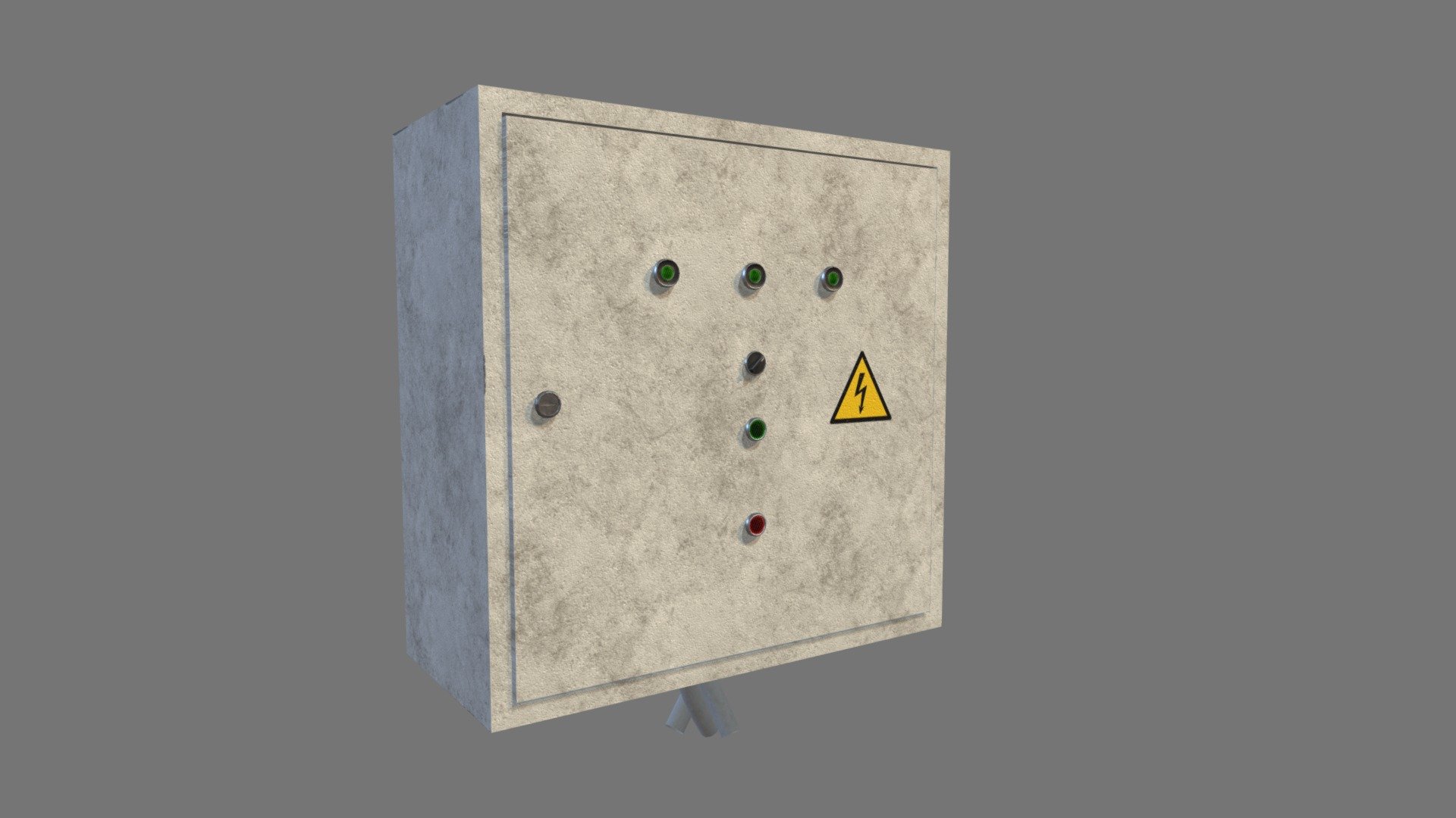 Electric Panel version 1 - 3D model by emistew14 [a243713] - Sketchfab