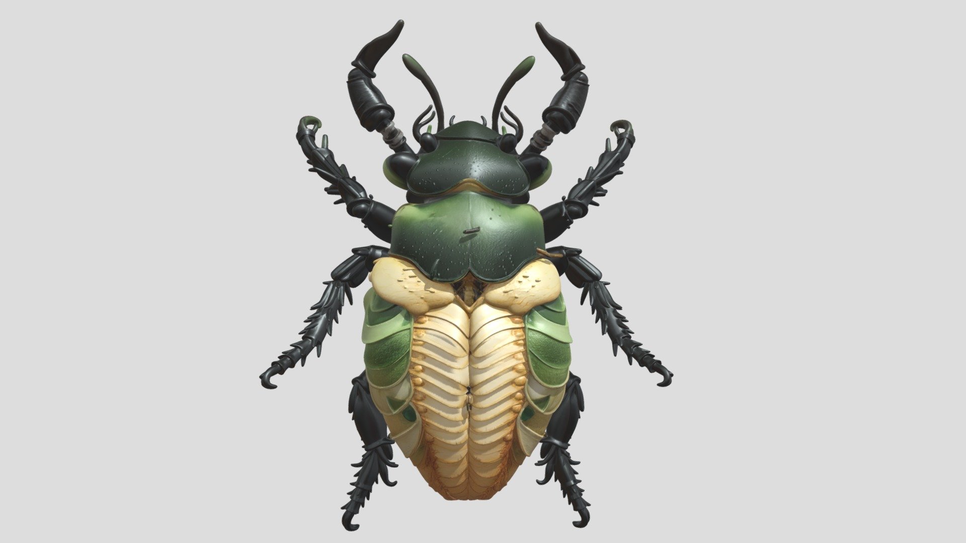 Futuristic Hybrid Insect – High-Detail 3D Model - Download Free 3D ...